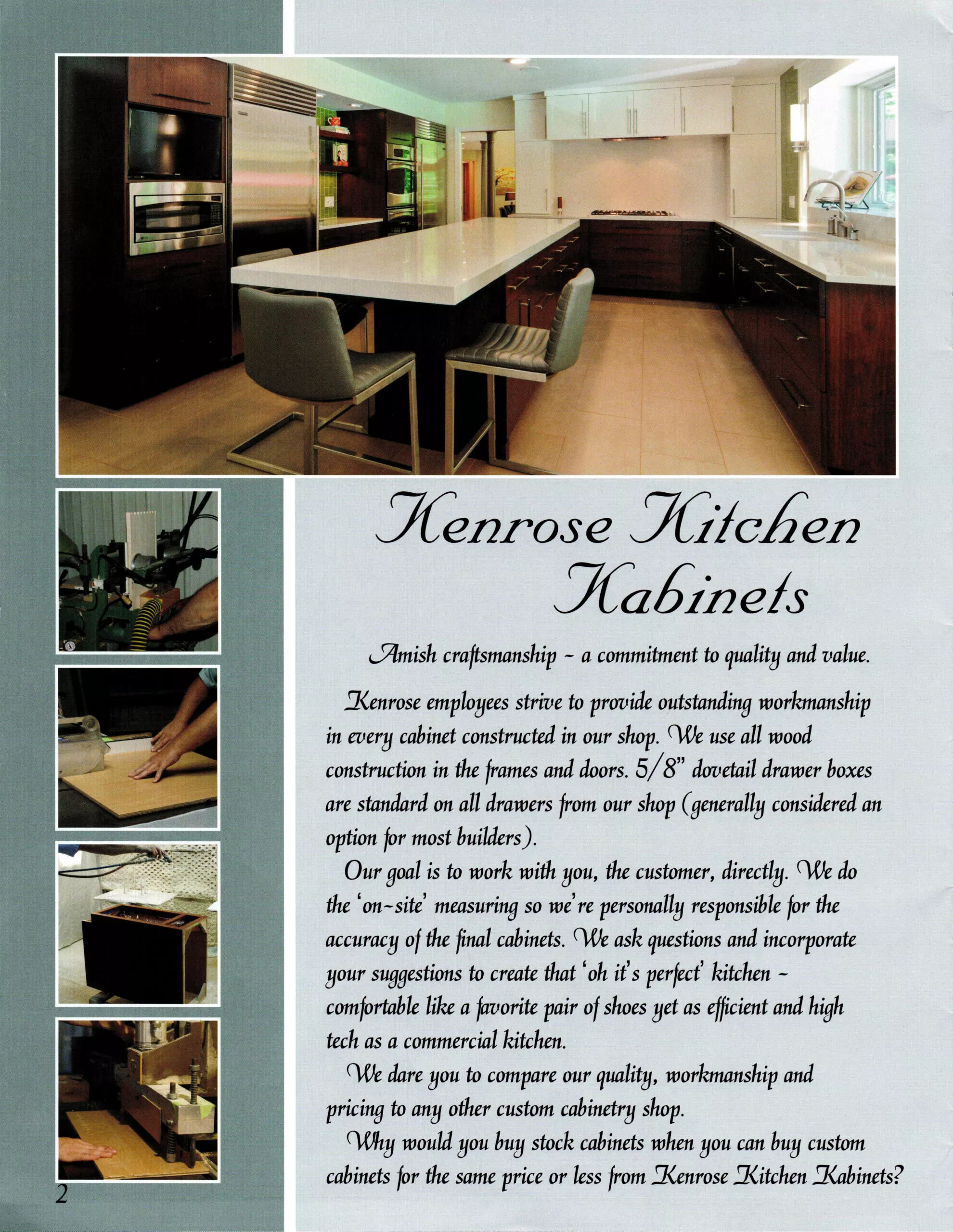 Kenrose Kitchen Kabinets - Just Plain Business