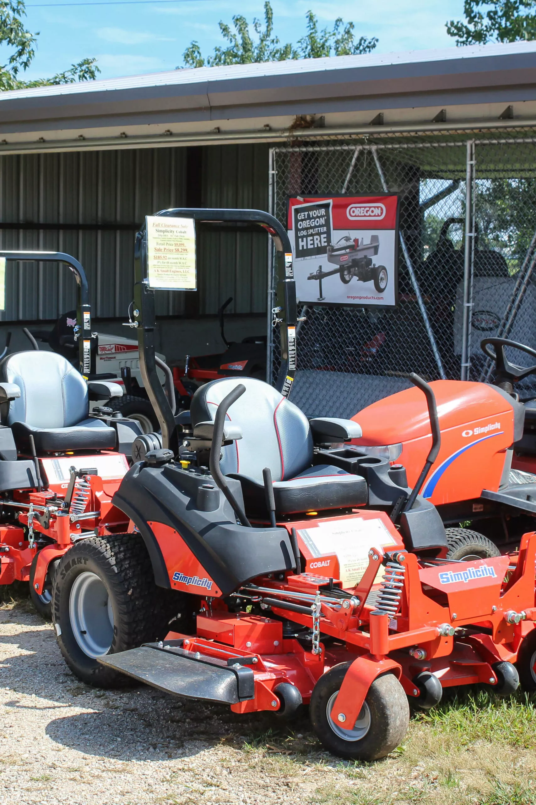 A K Small Engines - Just Plain Business