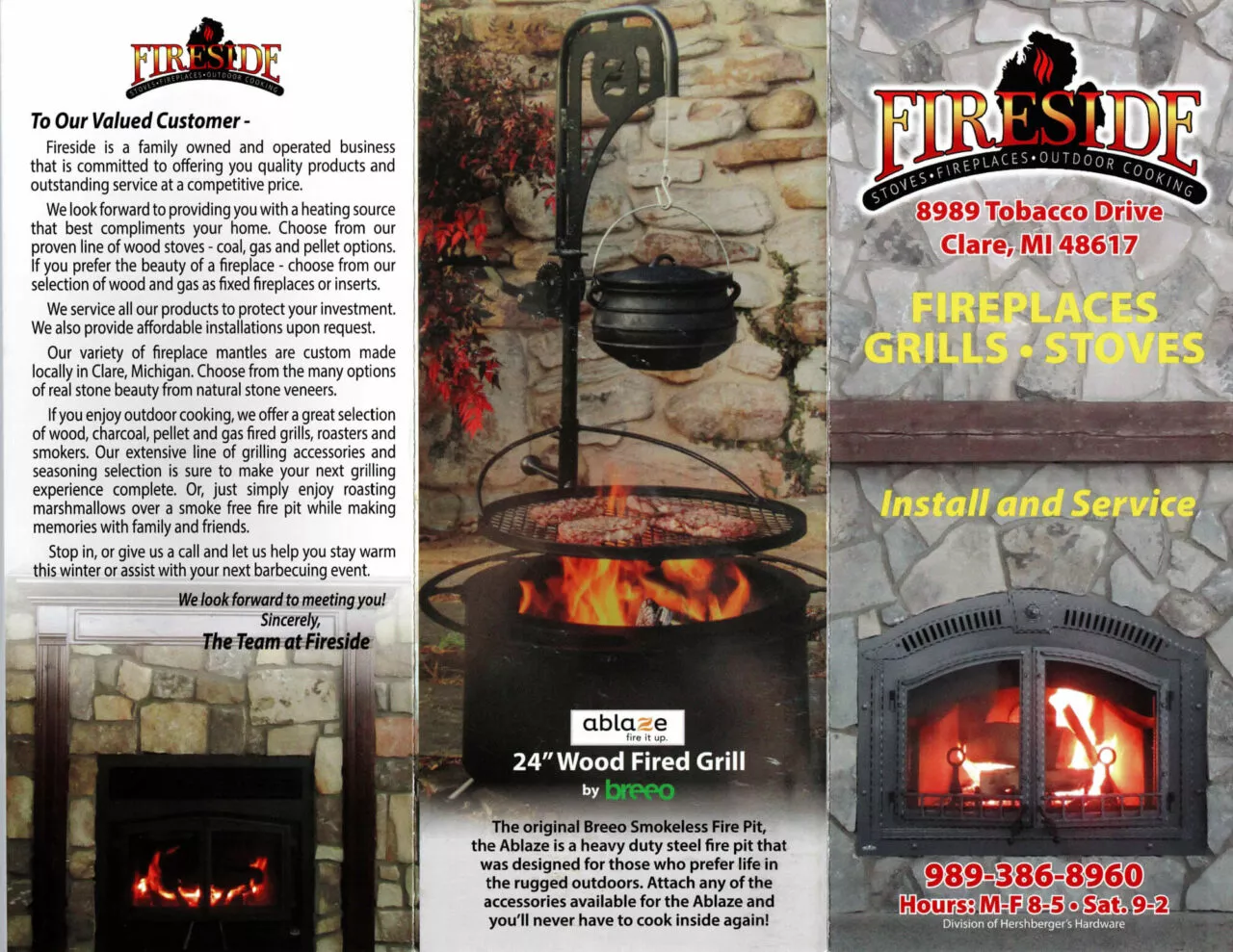 Fireside Stoves, Fireplaces & Outdoor Cooking - Just Plain Business