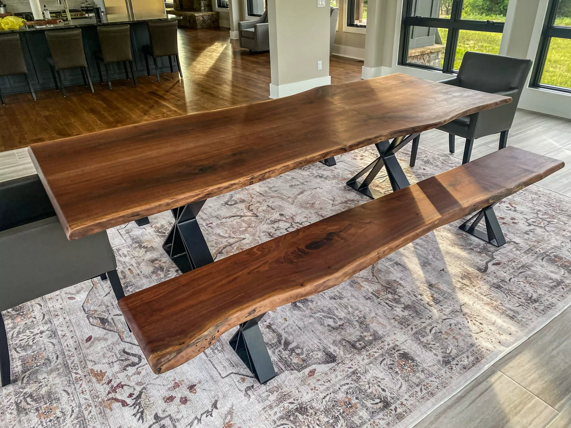 Lonoke Lumber Live Edge Table Slabs - Just Plain Business