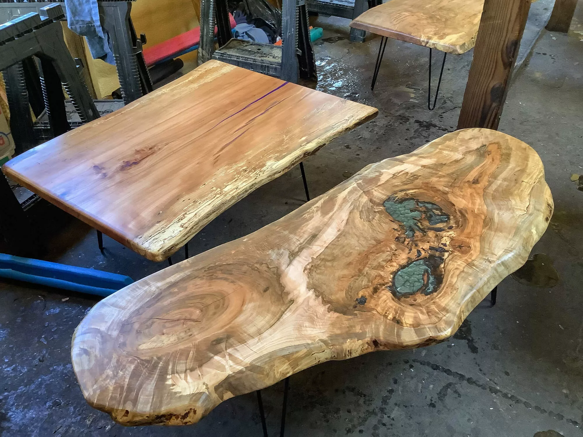 Lonoke Lumber Live Edge Table Slabs - Just Plain Business