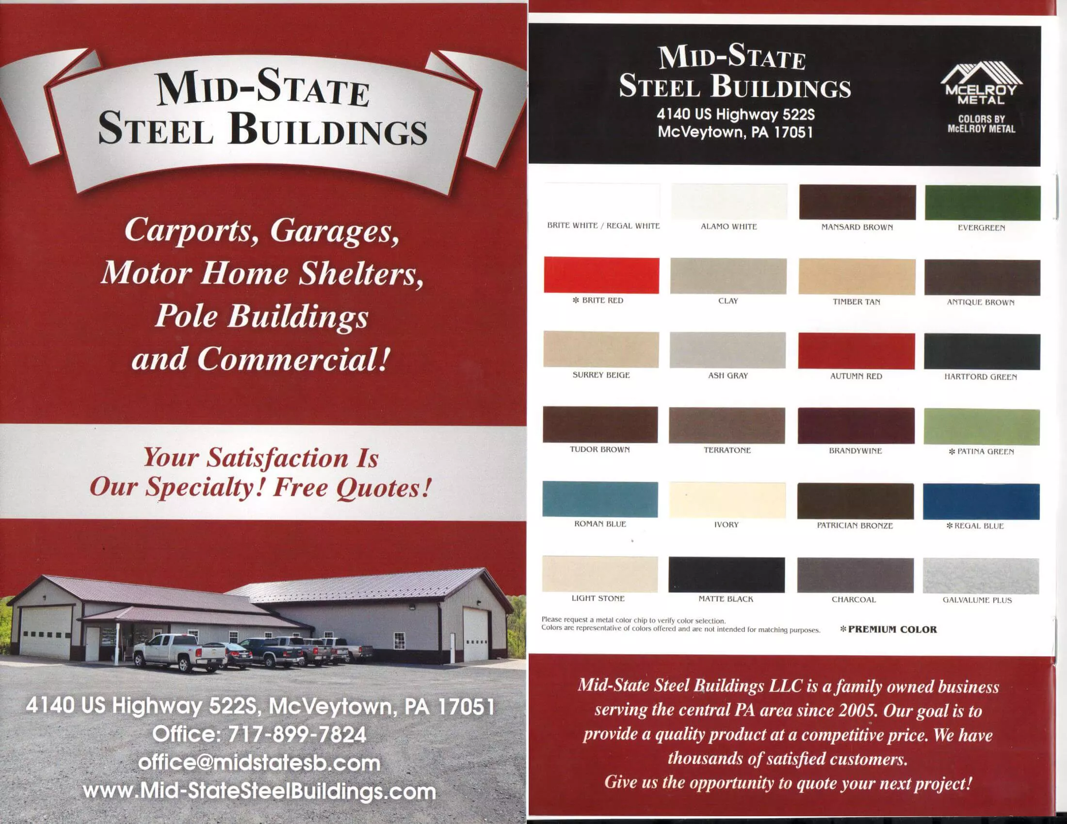 Mid-State Steel Buildings - Just Plain Business