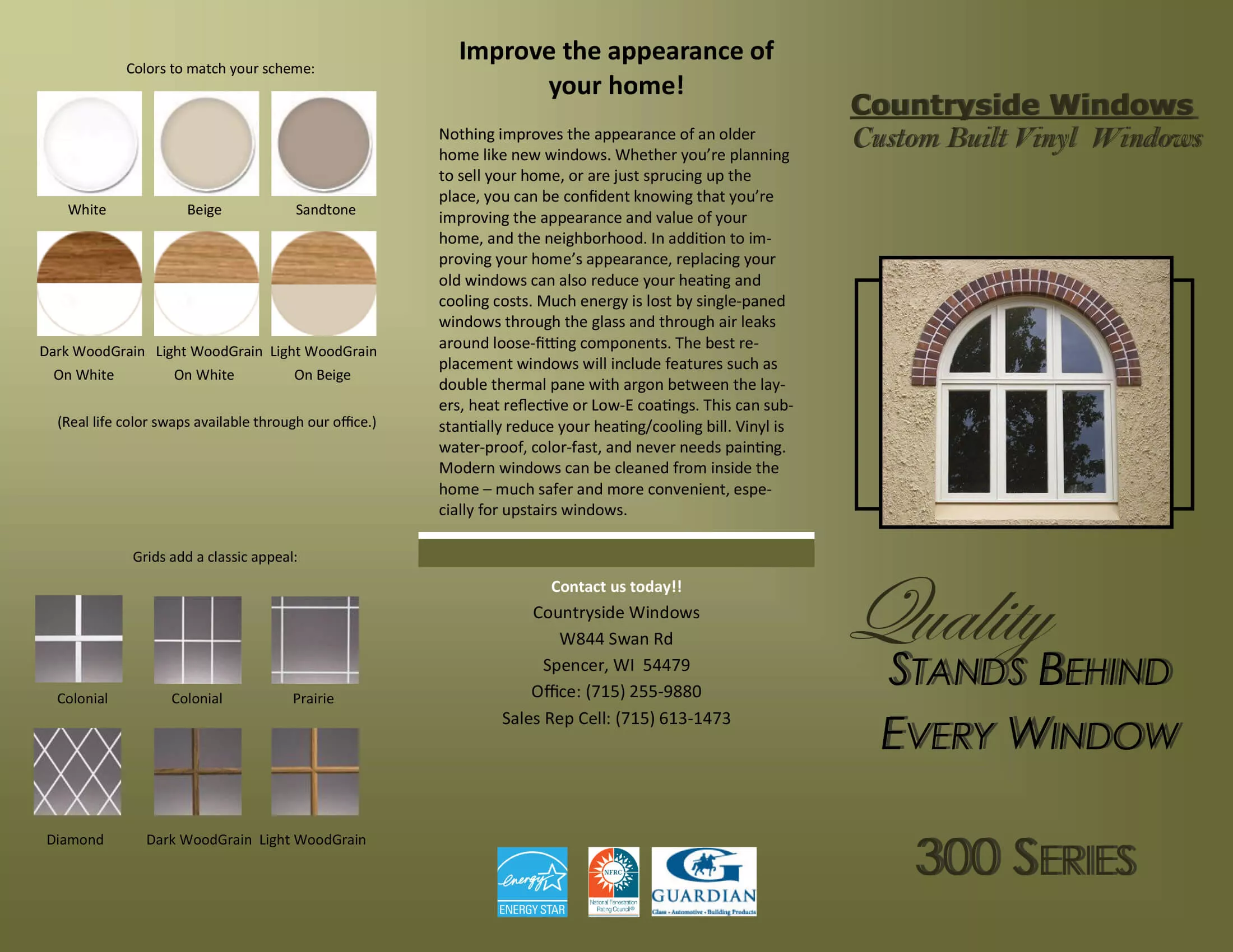Countryside Windows - Just Plain Business