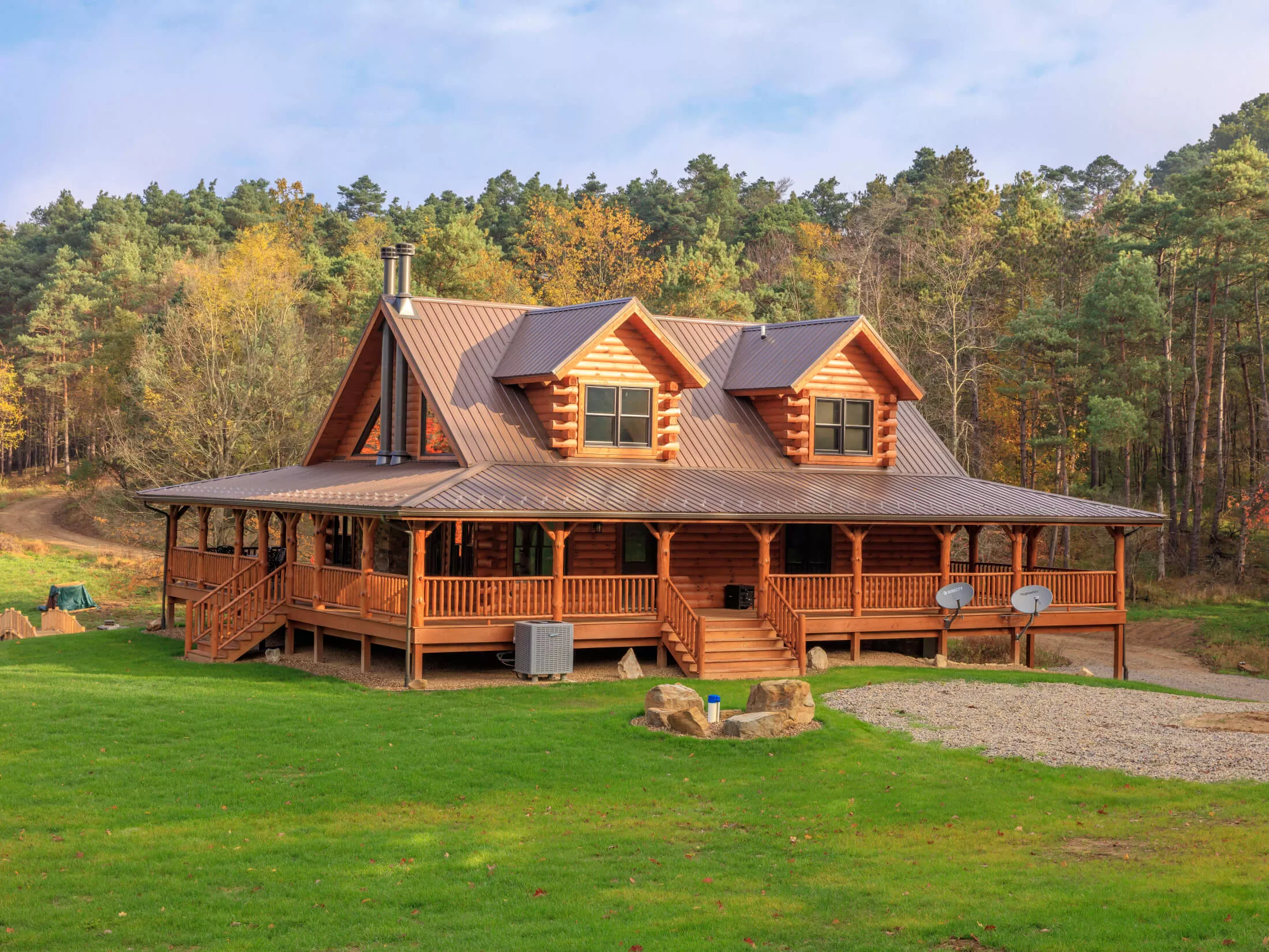 Woodland Rose Log Homes - Just Plain Business