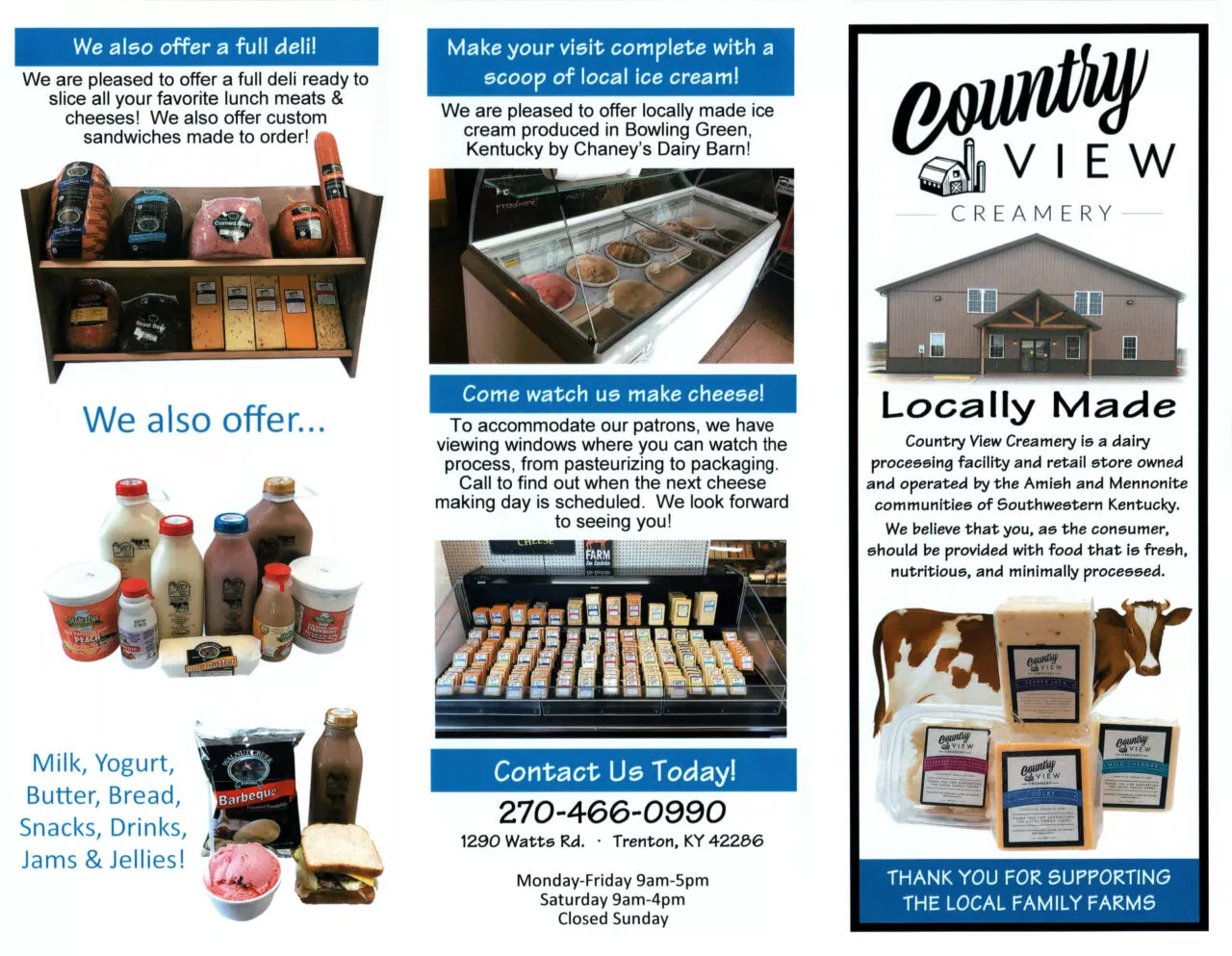 Country View Creamery - Just Plain Business