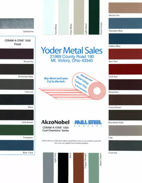 Yoder Metal Sales - Just Plain Business