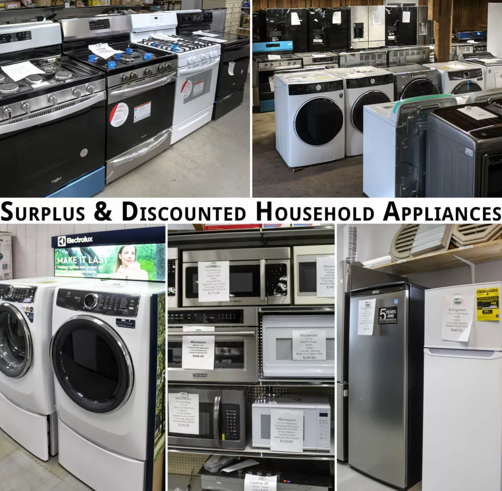 Slate Road Supply Bent N Dent Appliance Sales - Just Plain Business