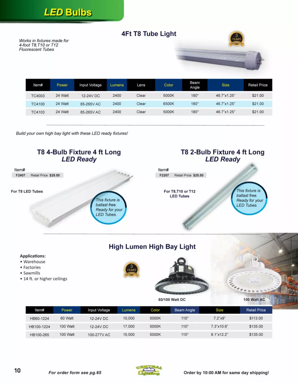 Central Lighting - Just Plain Business