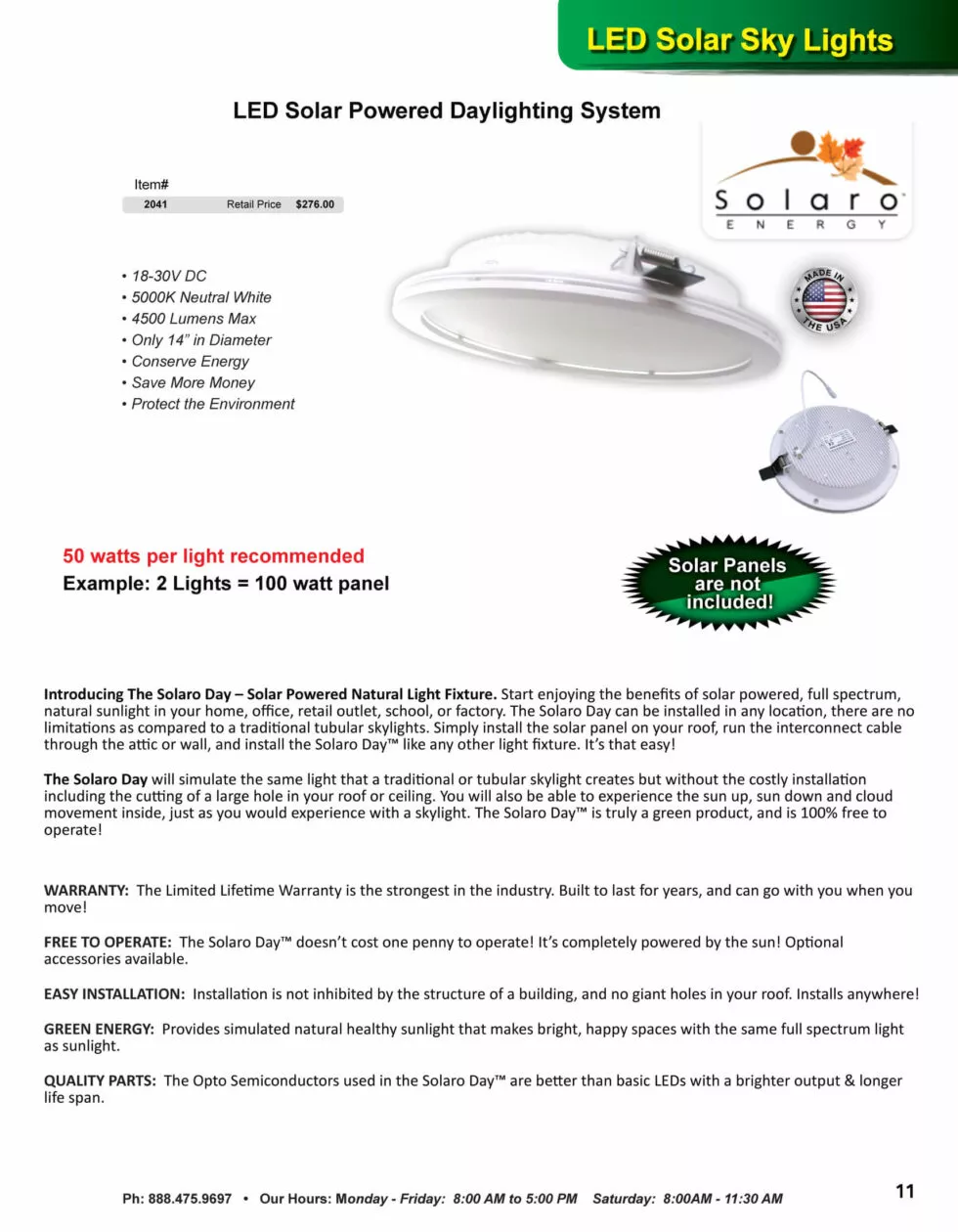 Central Lighting - Just Plain Business