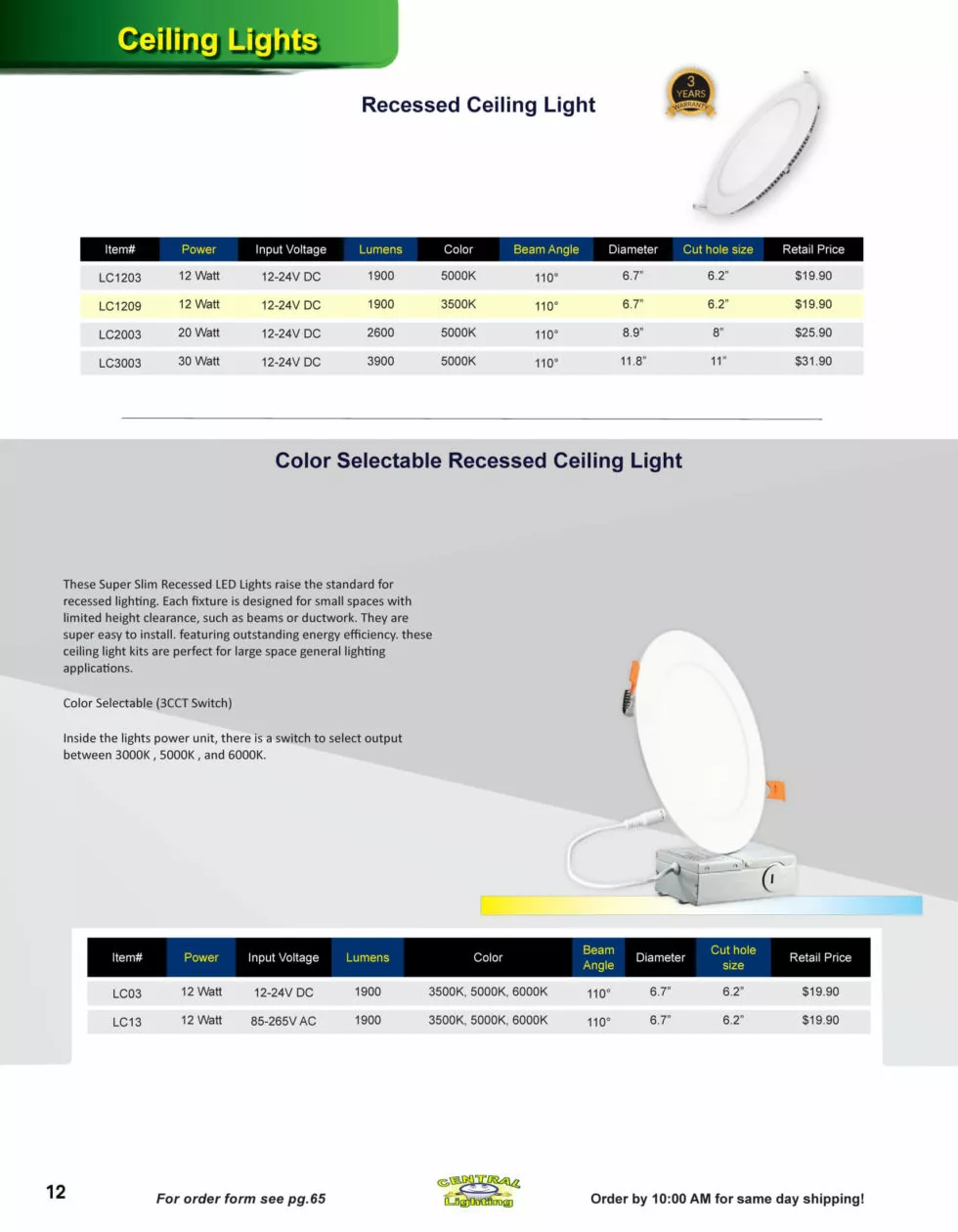 Central Lighting - Just Plain Business