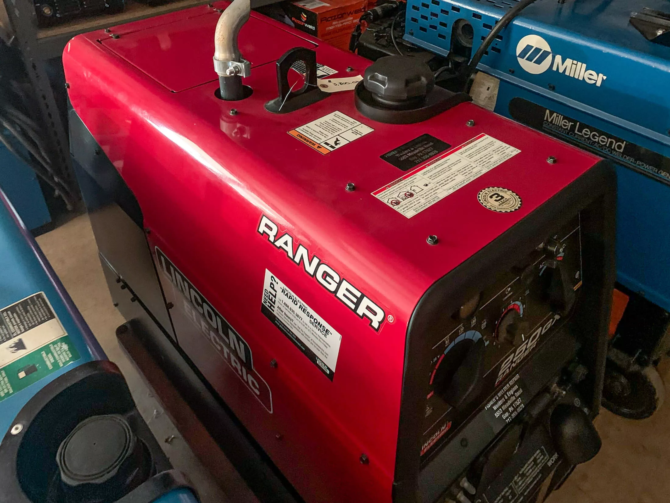 Fisher Welder Repair - Just Plain Business