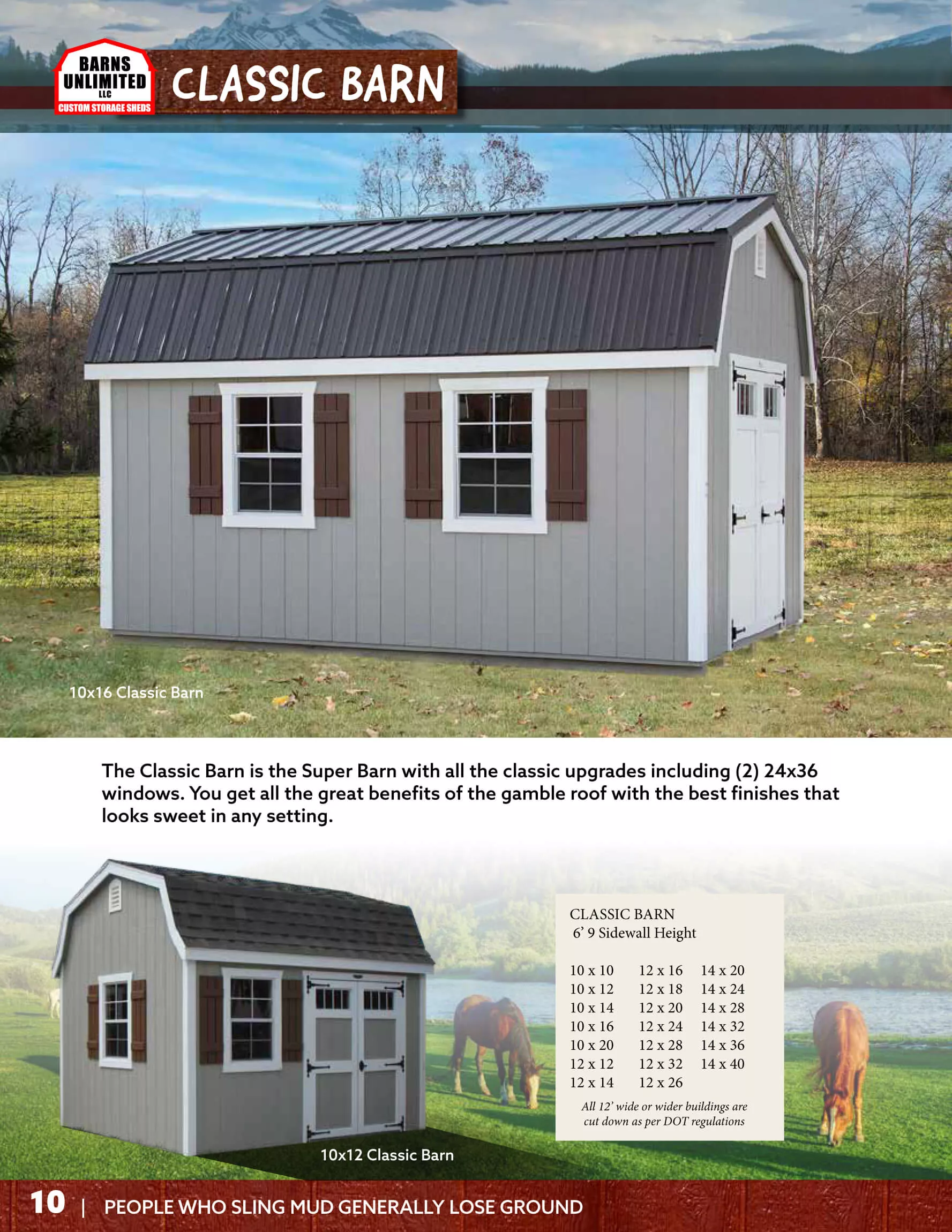 Barns Unlimited LLC - Just Plain Business