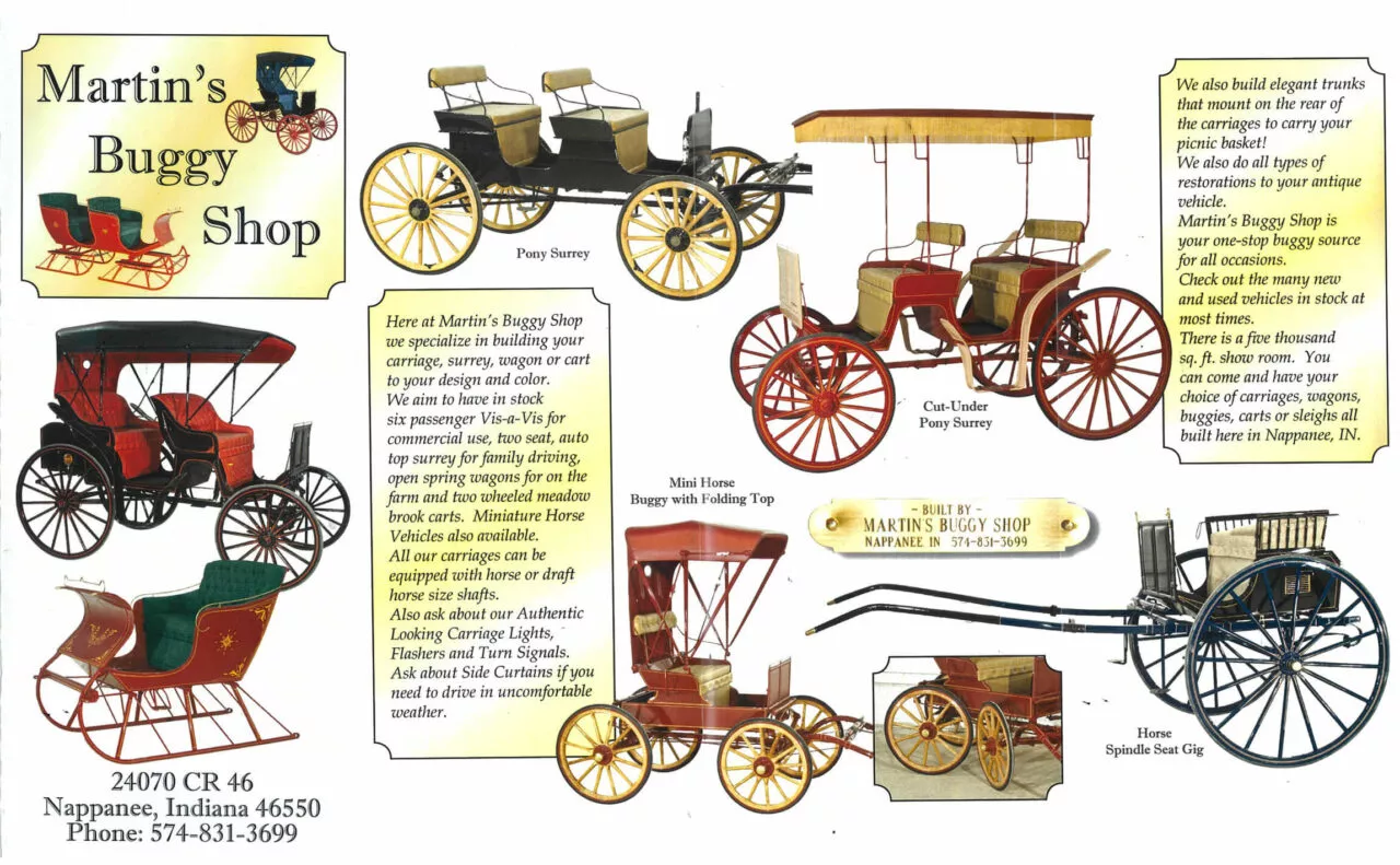 Martin’s Buggy Shop - Just Plain Business