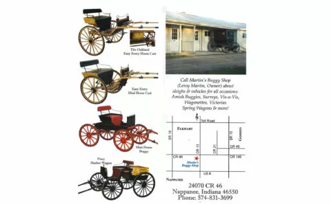 Martin’s Buggy Shop - Just Plain Business