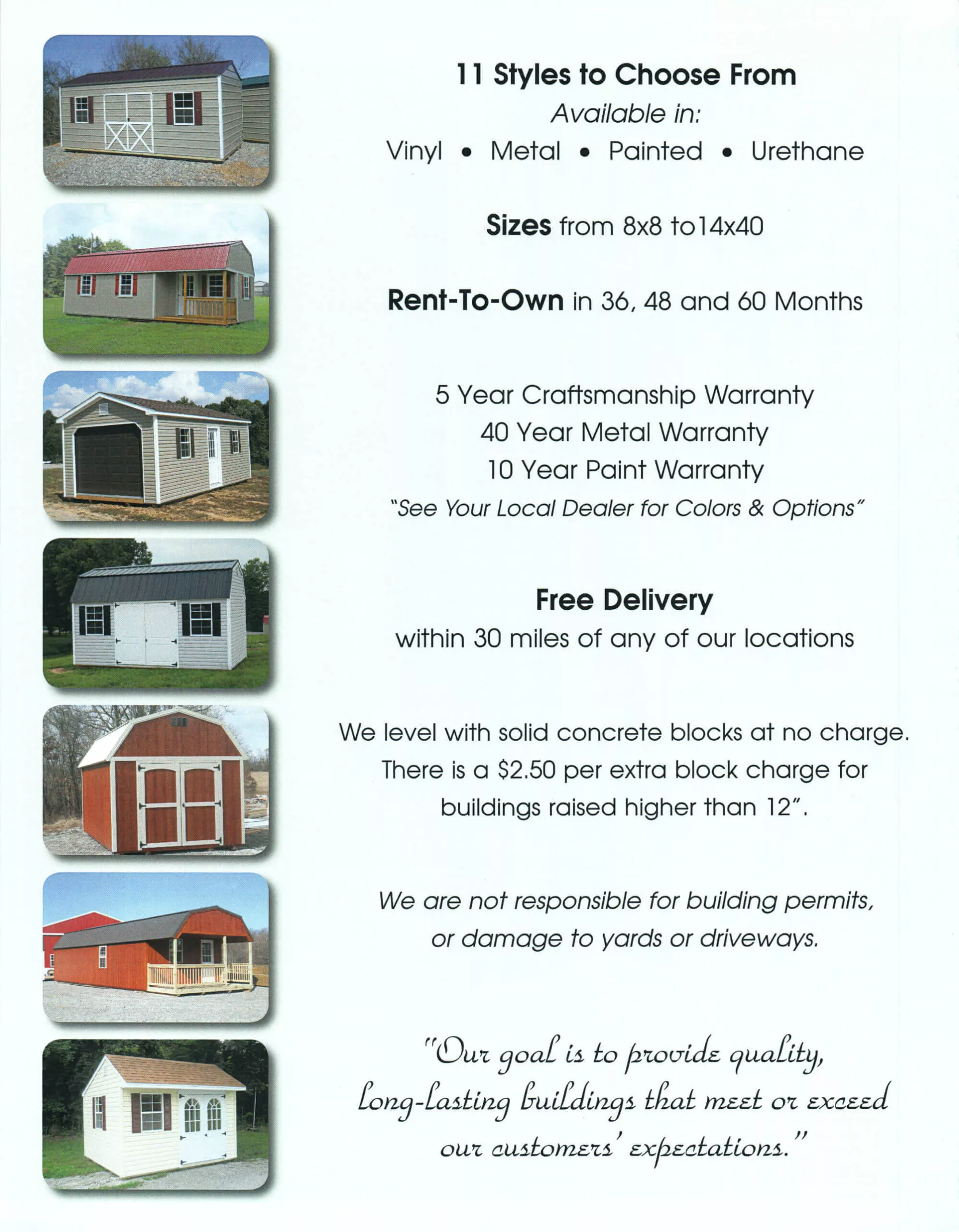Valley View Structures - Just Plain Business
