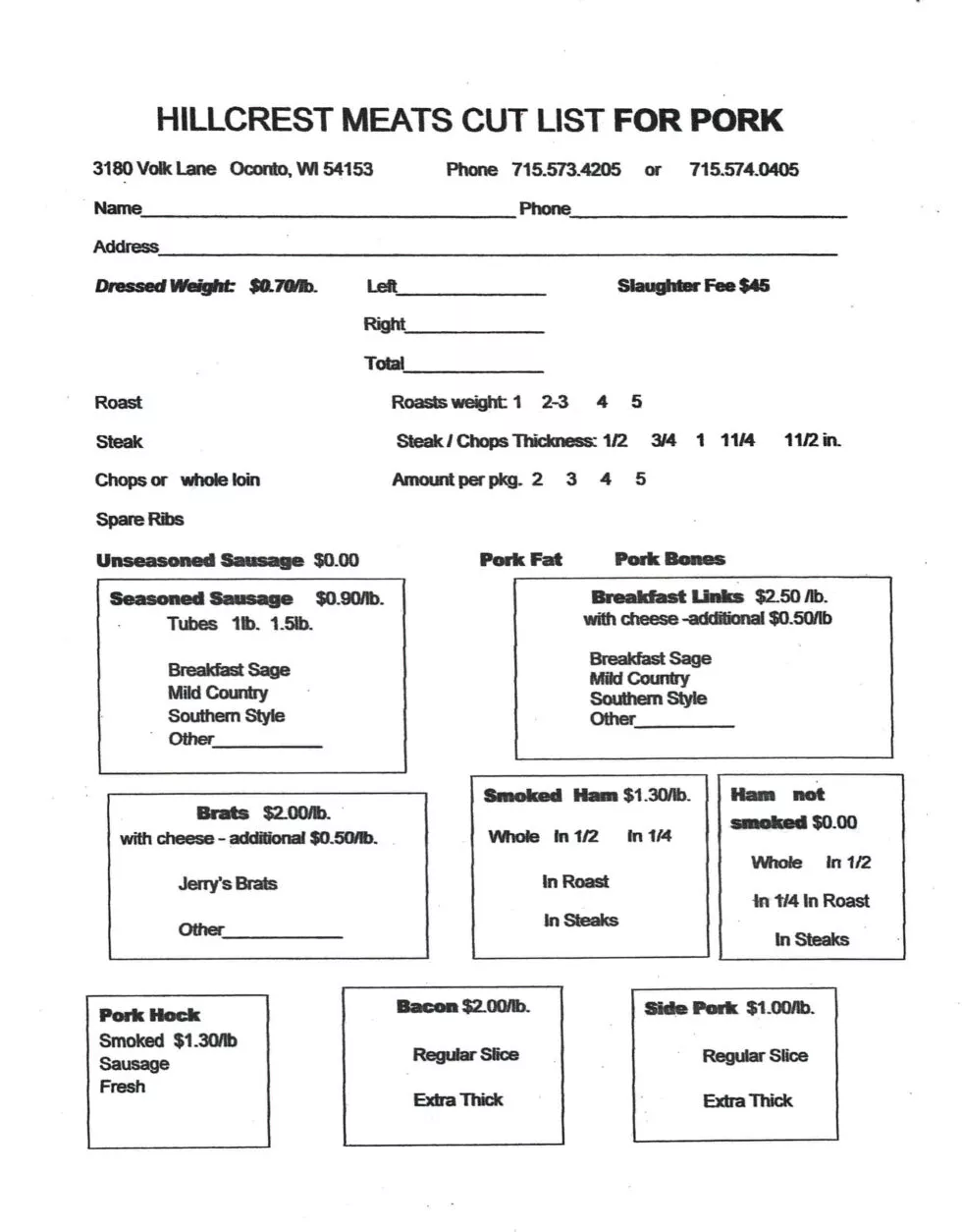 Hillcrest Meat Processing - Just Plain Business