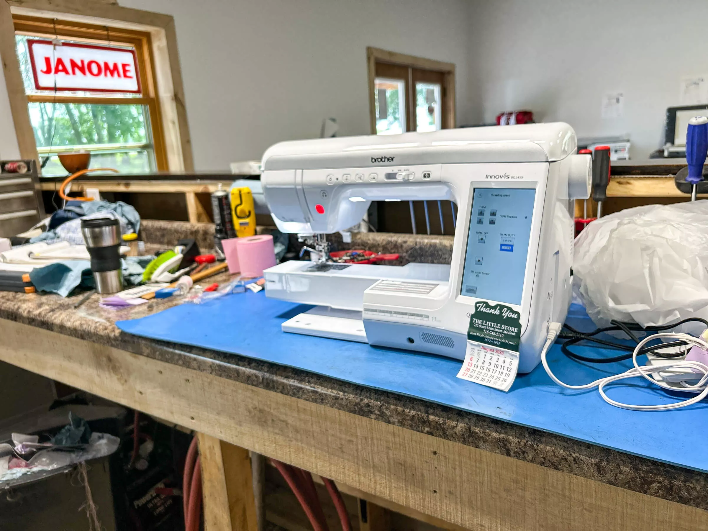 Sewing Machine Repair Shop - Just Plain Business