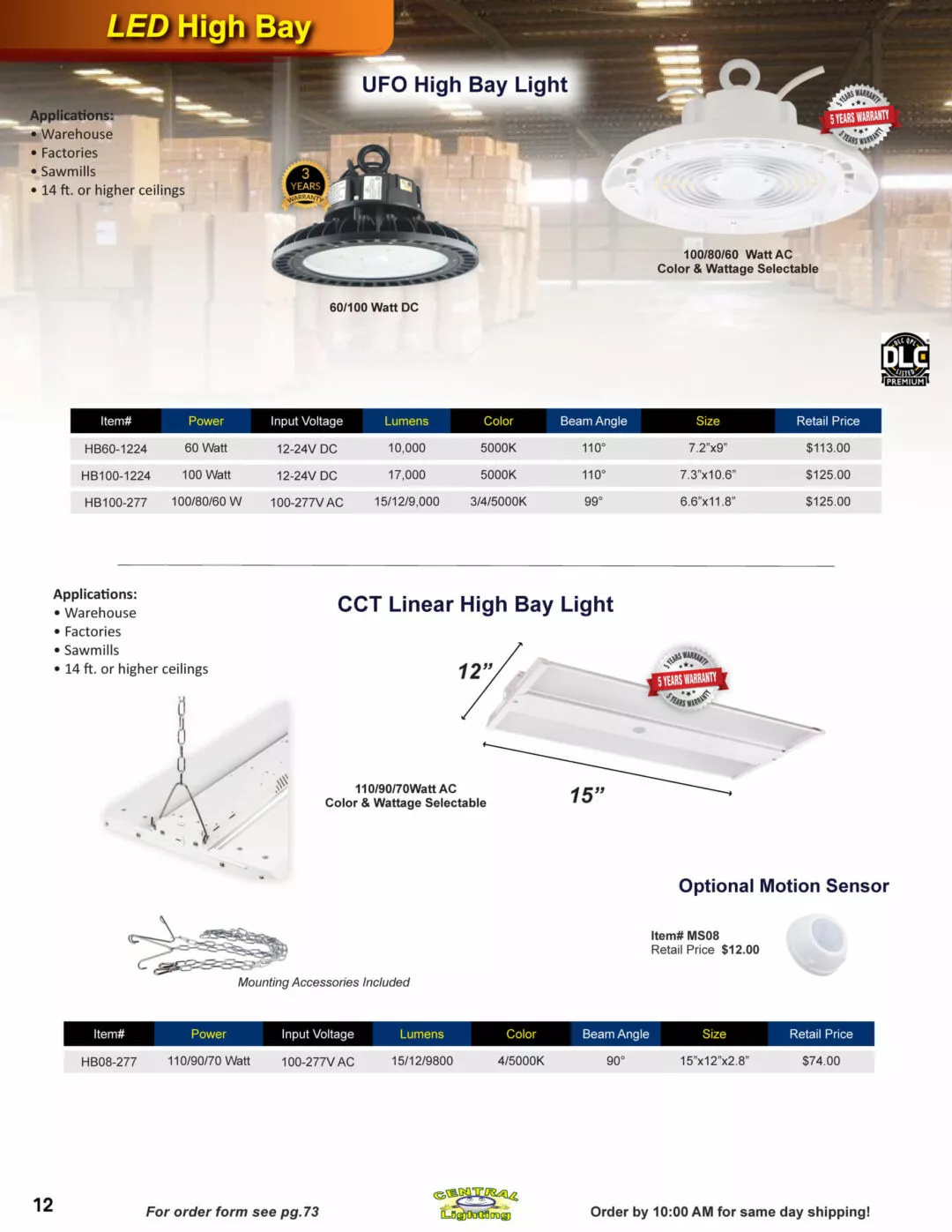 Central Lighting - Just Plain Business