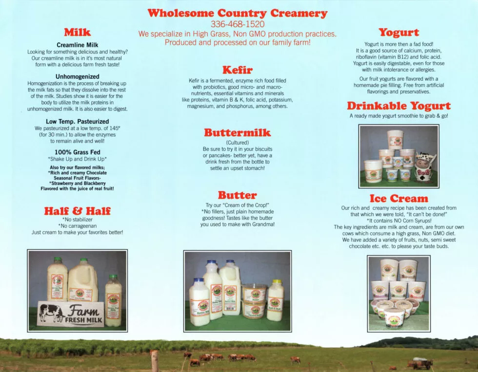 Wholesome Country Creamery - Just Plain Business