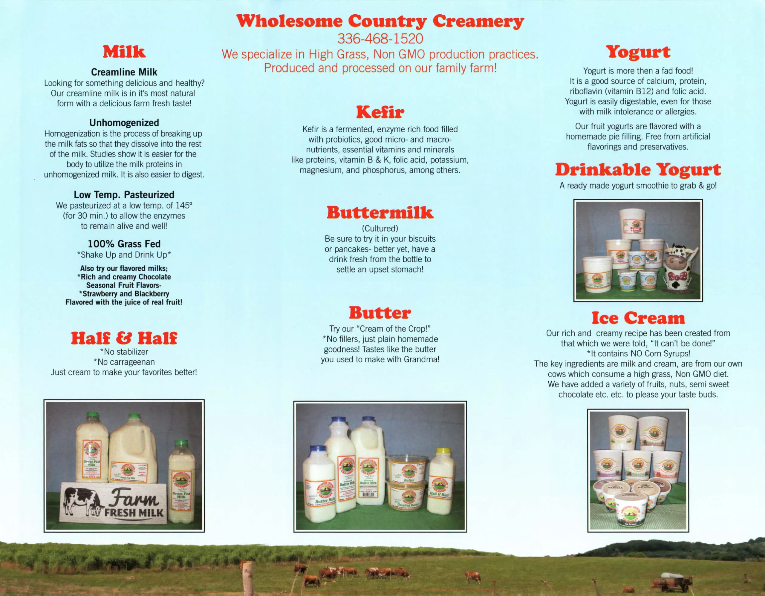 Wholesome Country Creamery - Just Plain Business