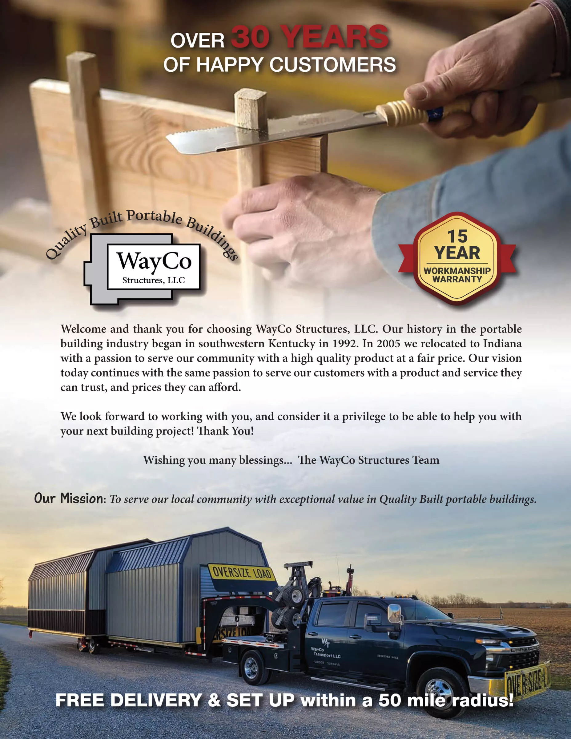 Wayco Structures - Just Plain Business