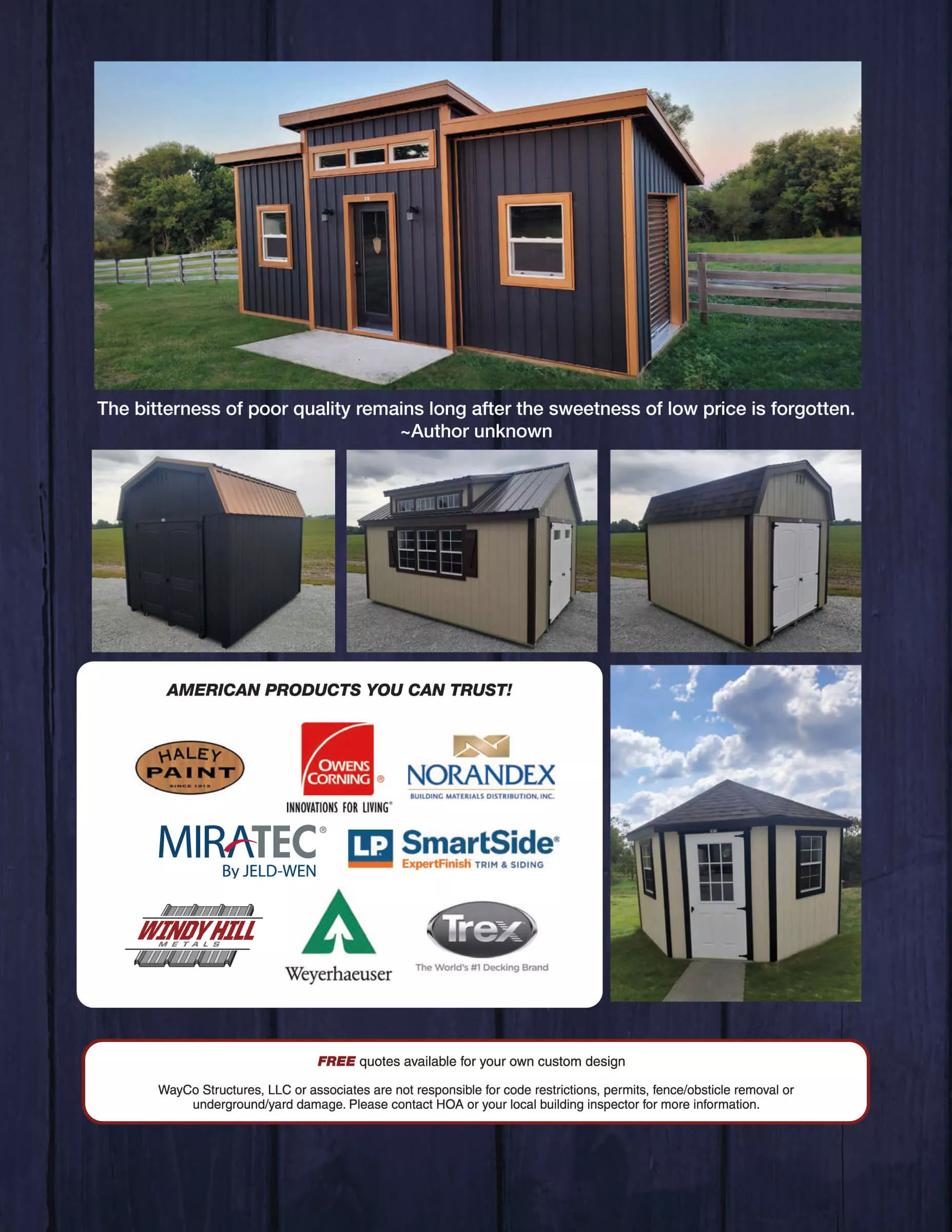 Wayco Structures - Just Plain Business