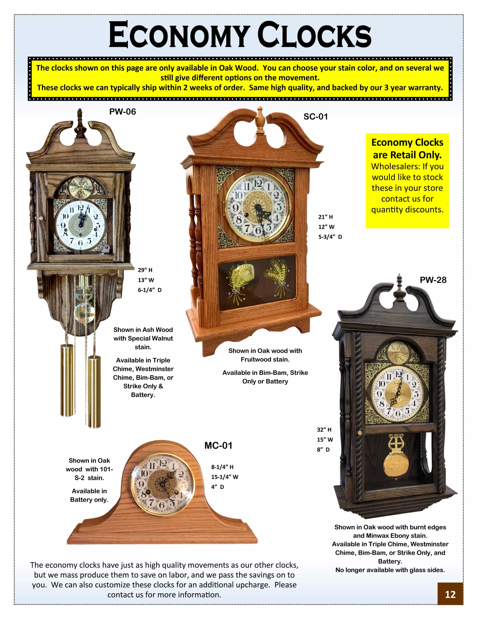 JR’s Clock Shop - Just Plain Business