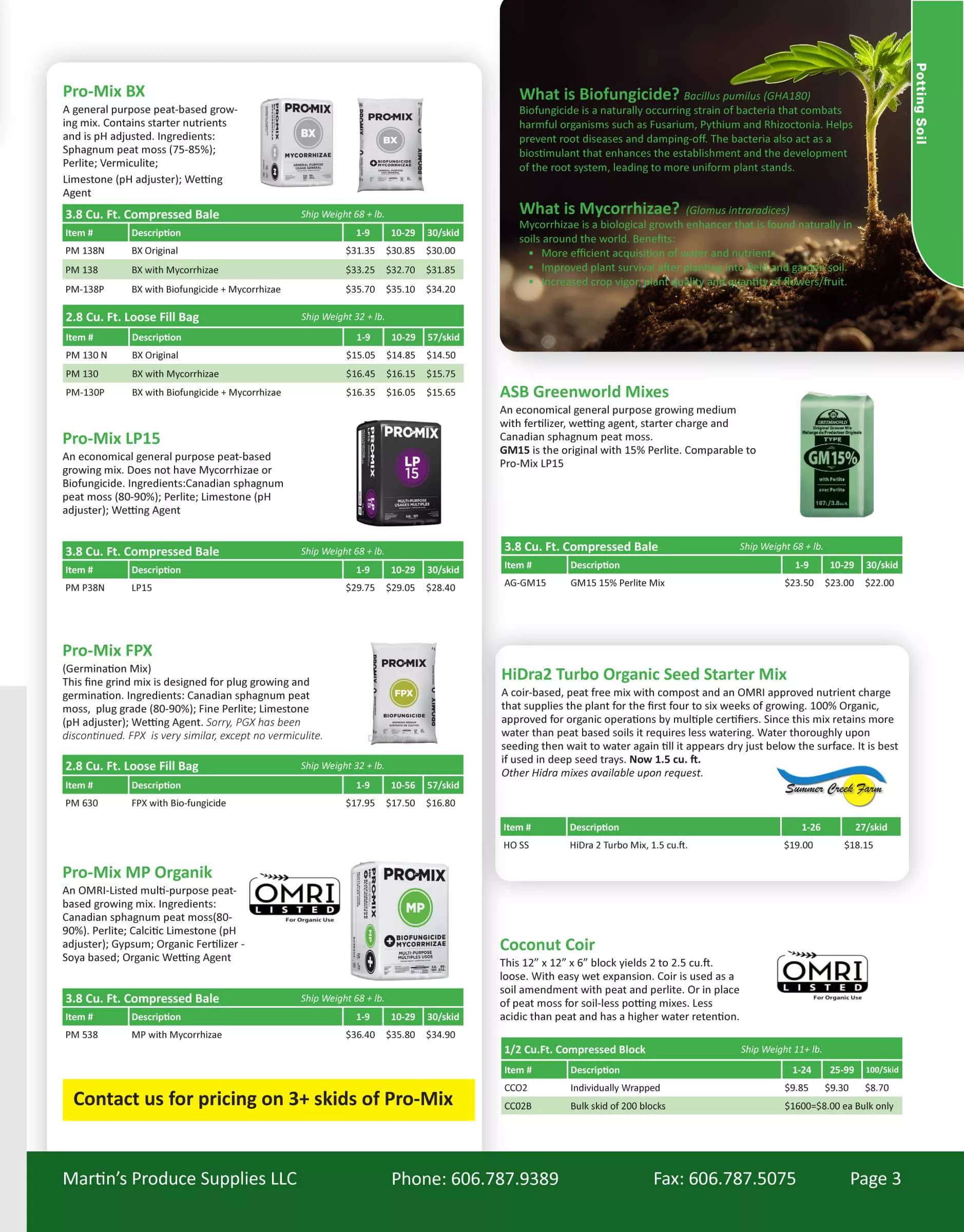 Martin's Produce Supplies - Just Plain Business