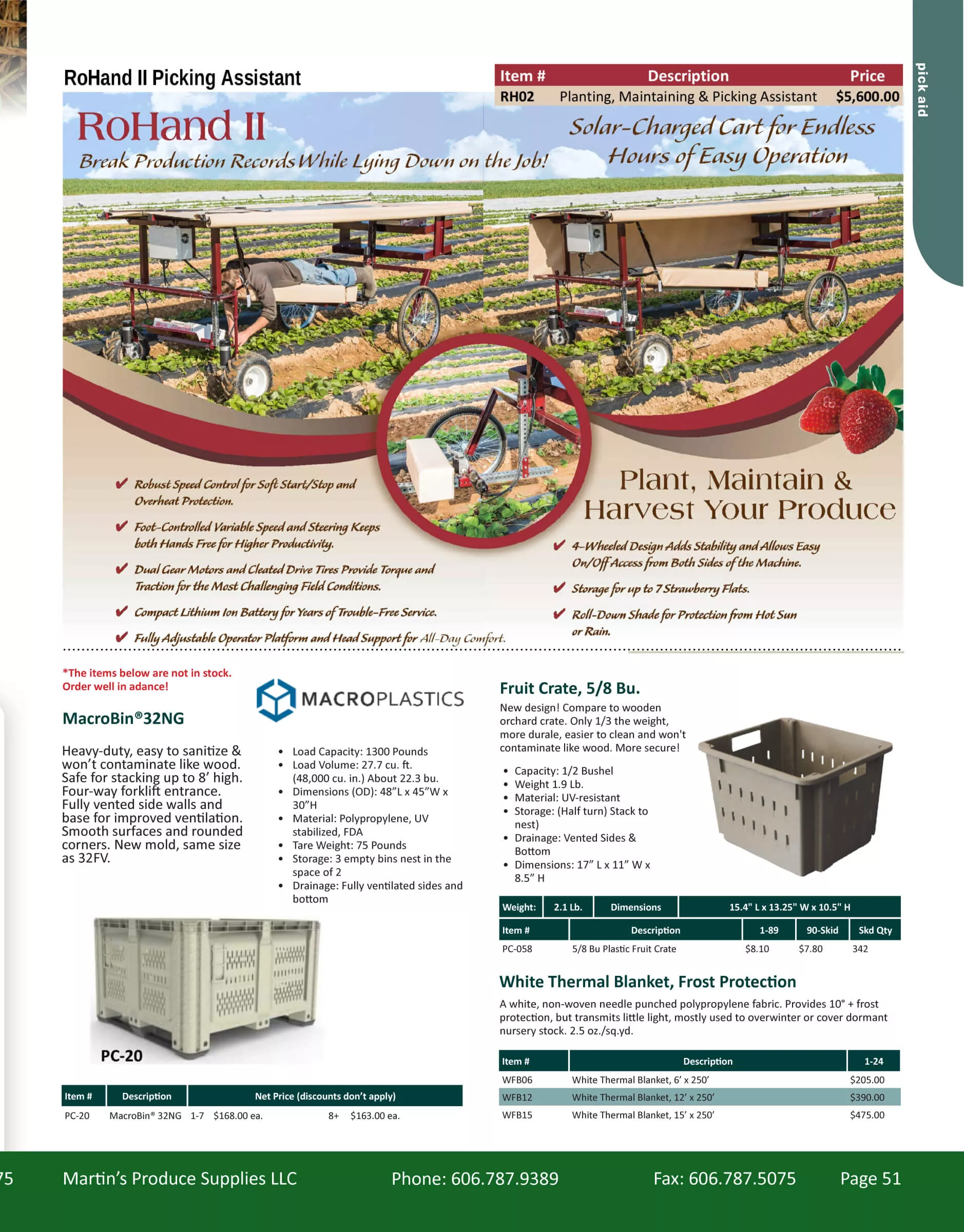 Martin's Produce Supplies - Just Plain Business