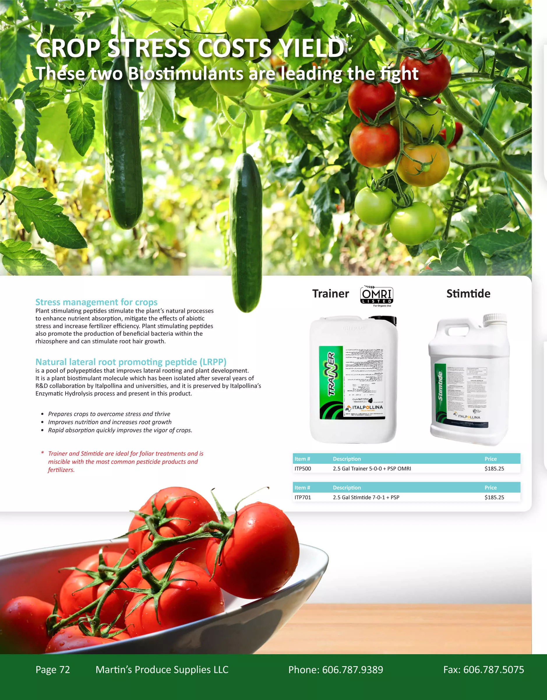 Martin's Produce Supplies - Just Plain Business