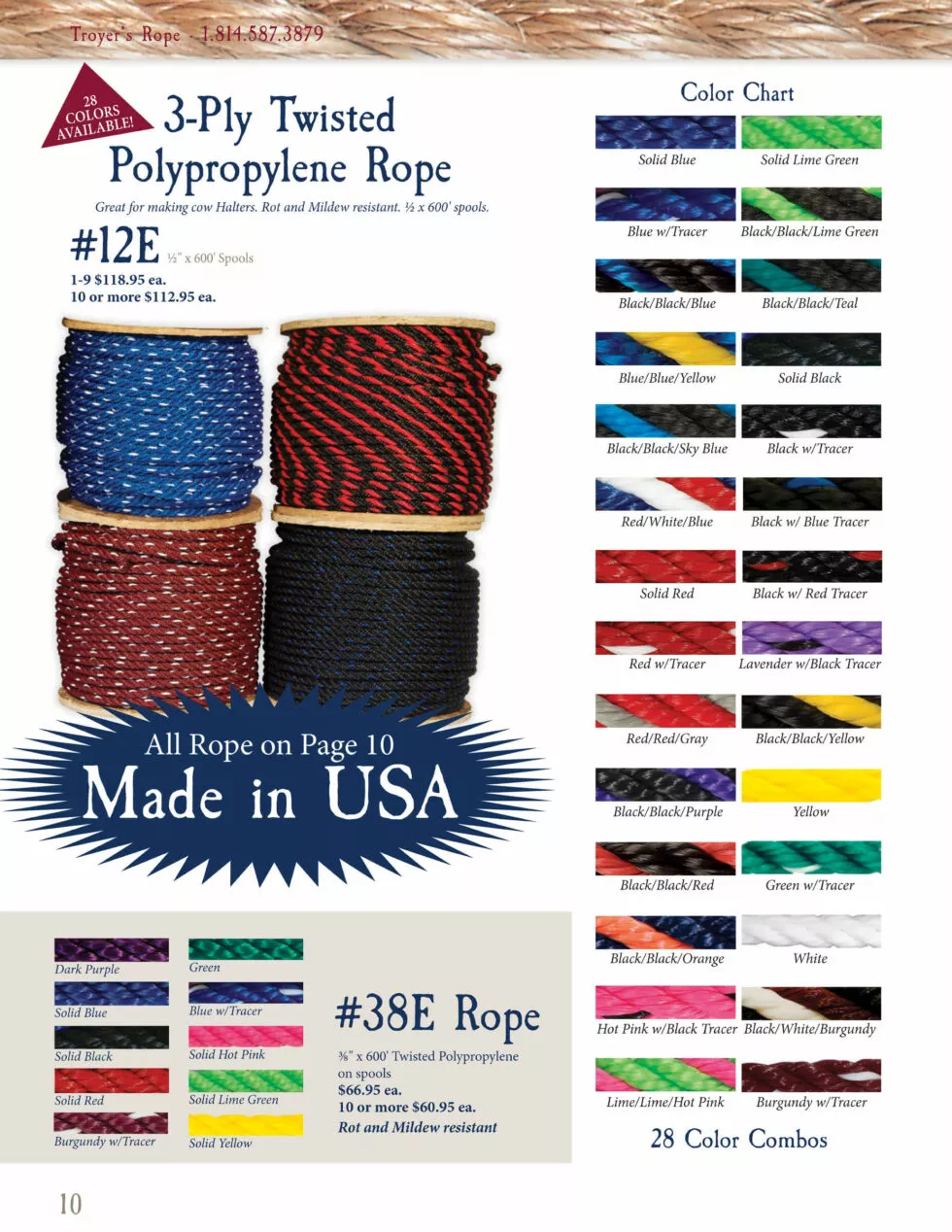 Troyer’s Rope Company - Just Plain Business