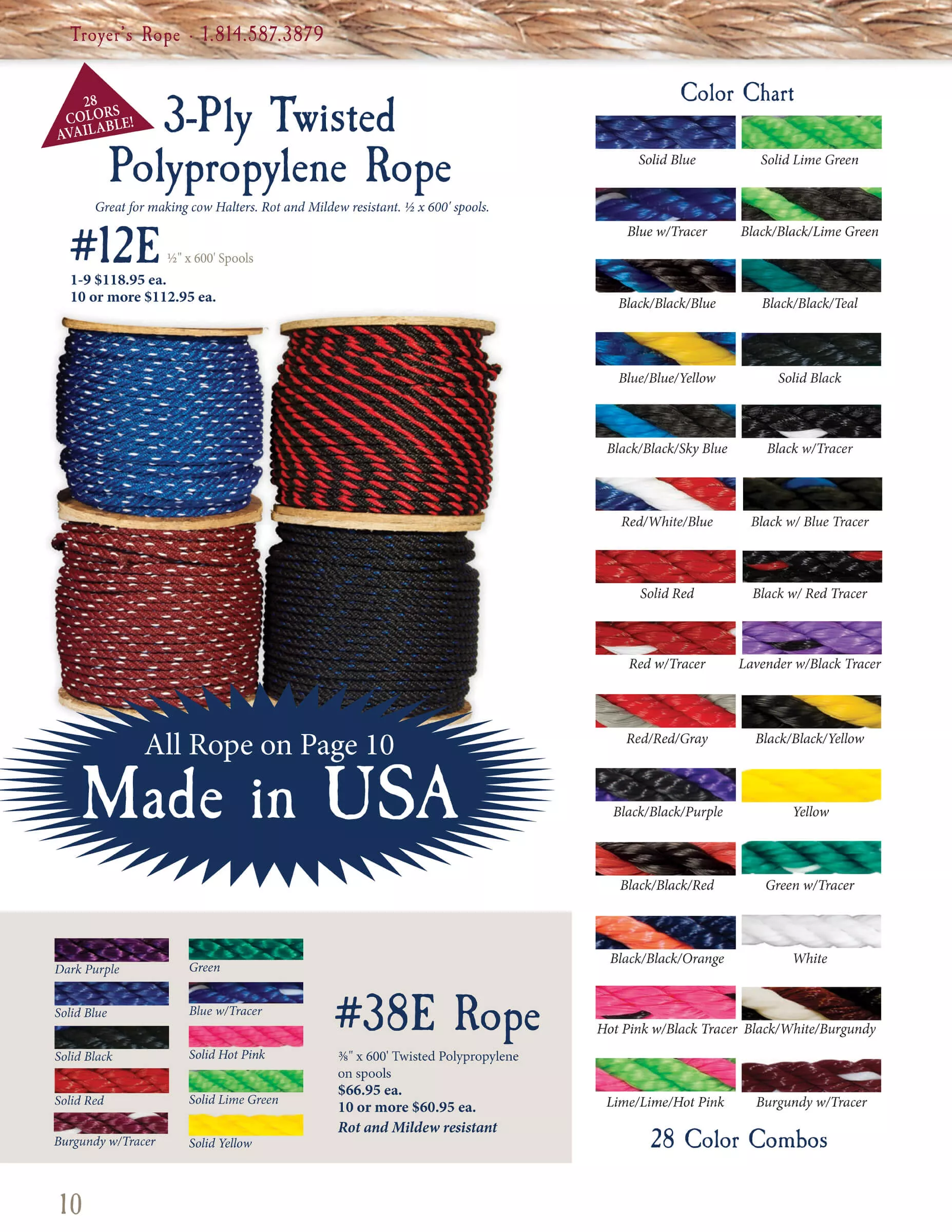 Troyer’s Rope Company - Just Plain Business
