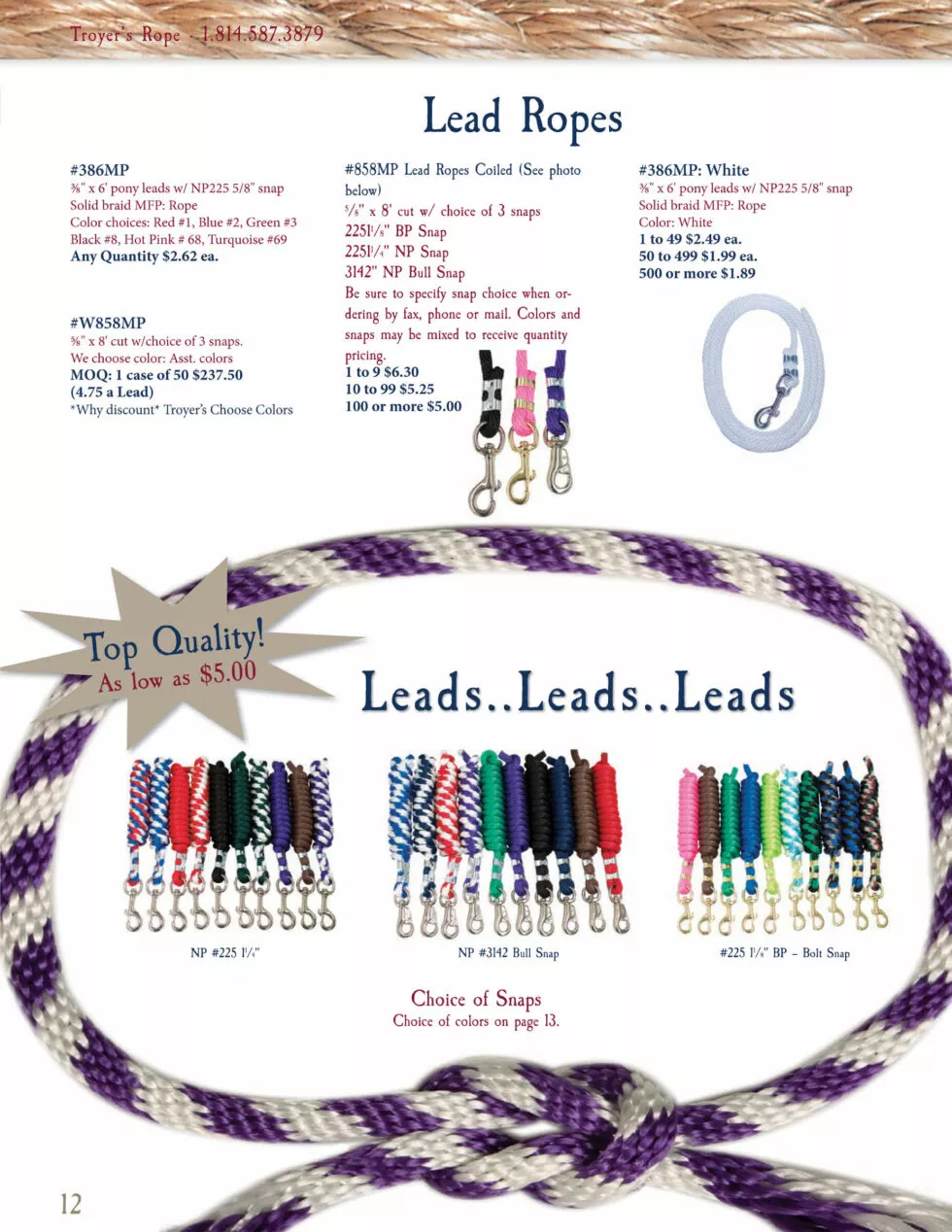 Troyer’s Rope Company - Just Plain Business