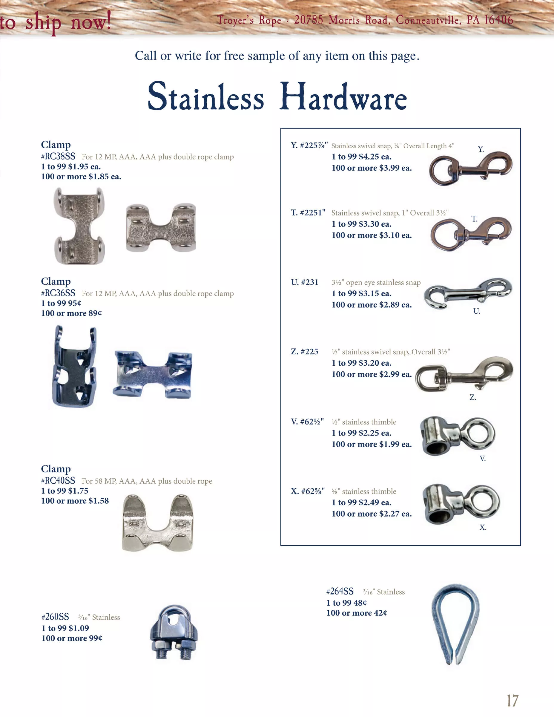 Troyer’s Rope Company - Just Plain Business