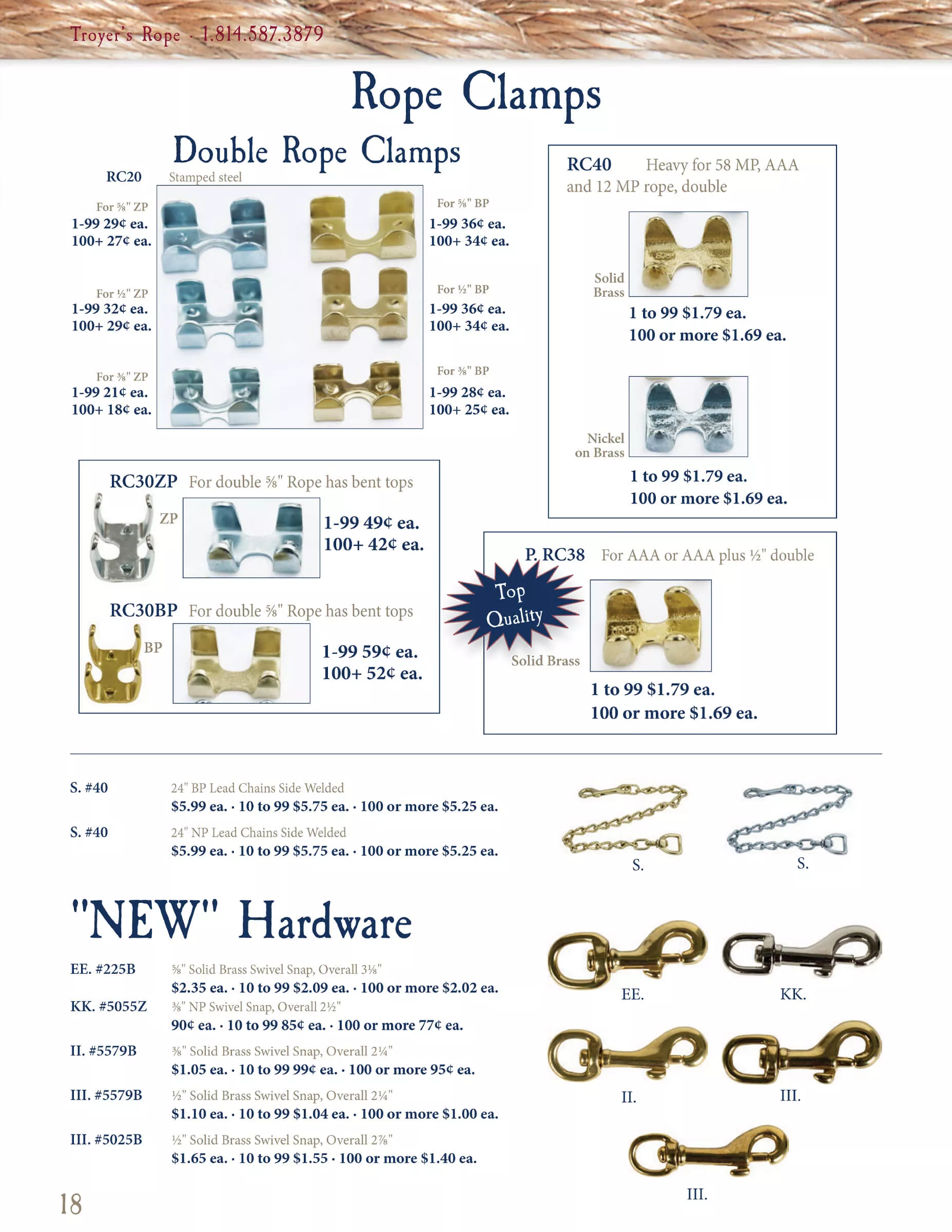 Troyer’s Rope Company - Just Plain Business