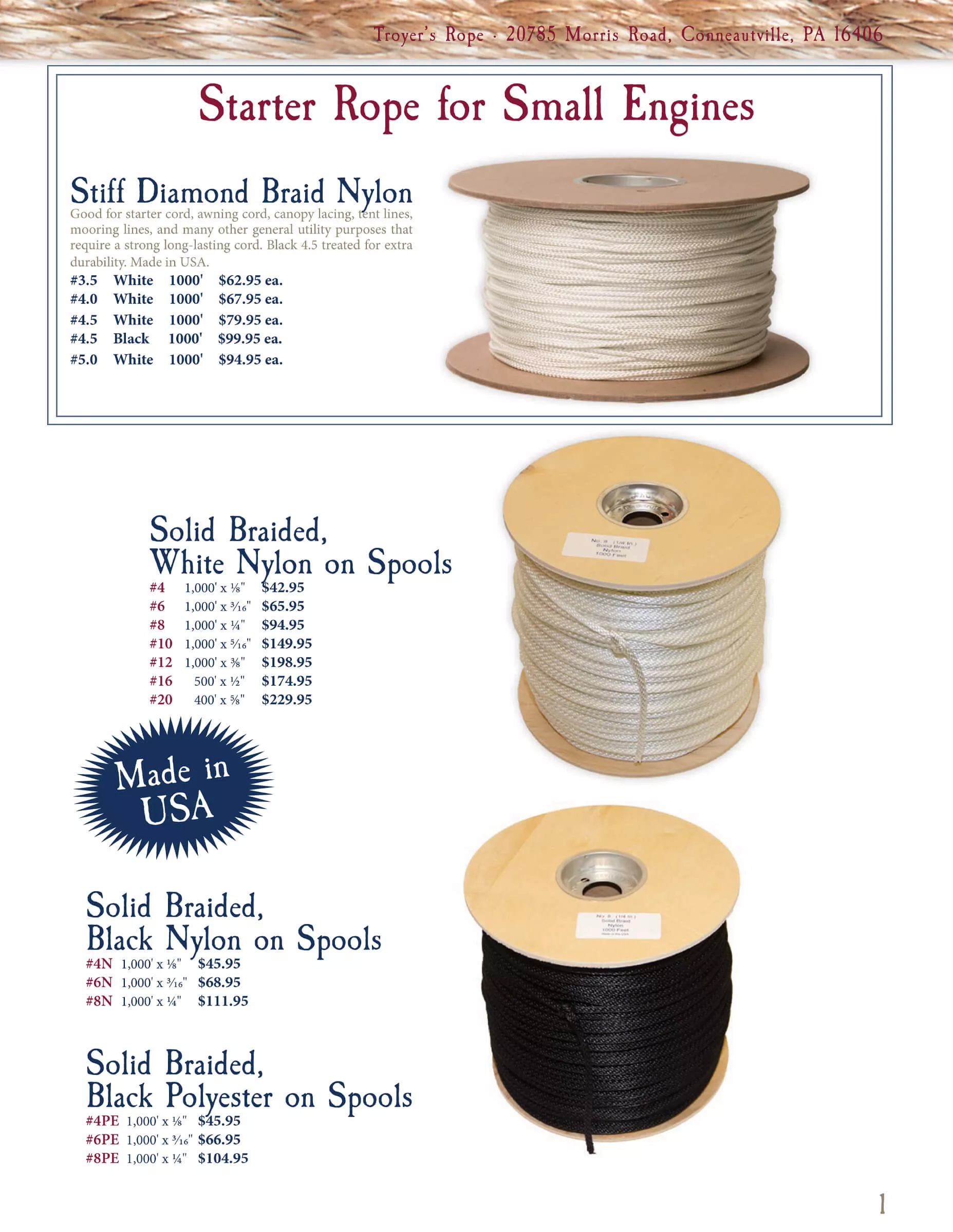 Troyer’s Rope Company - Just Plain Business