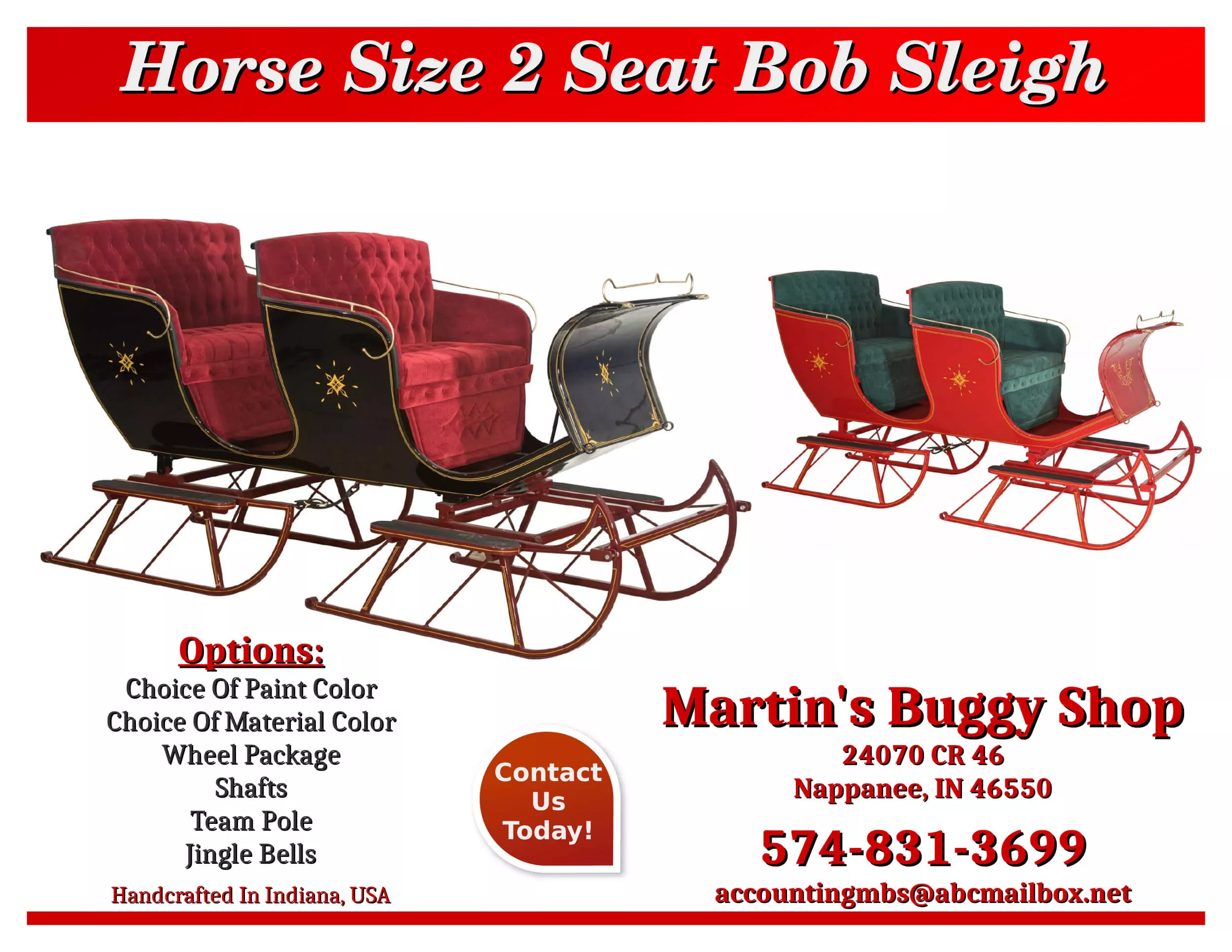 Martin’s Buggy Shop - Just Plain Business