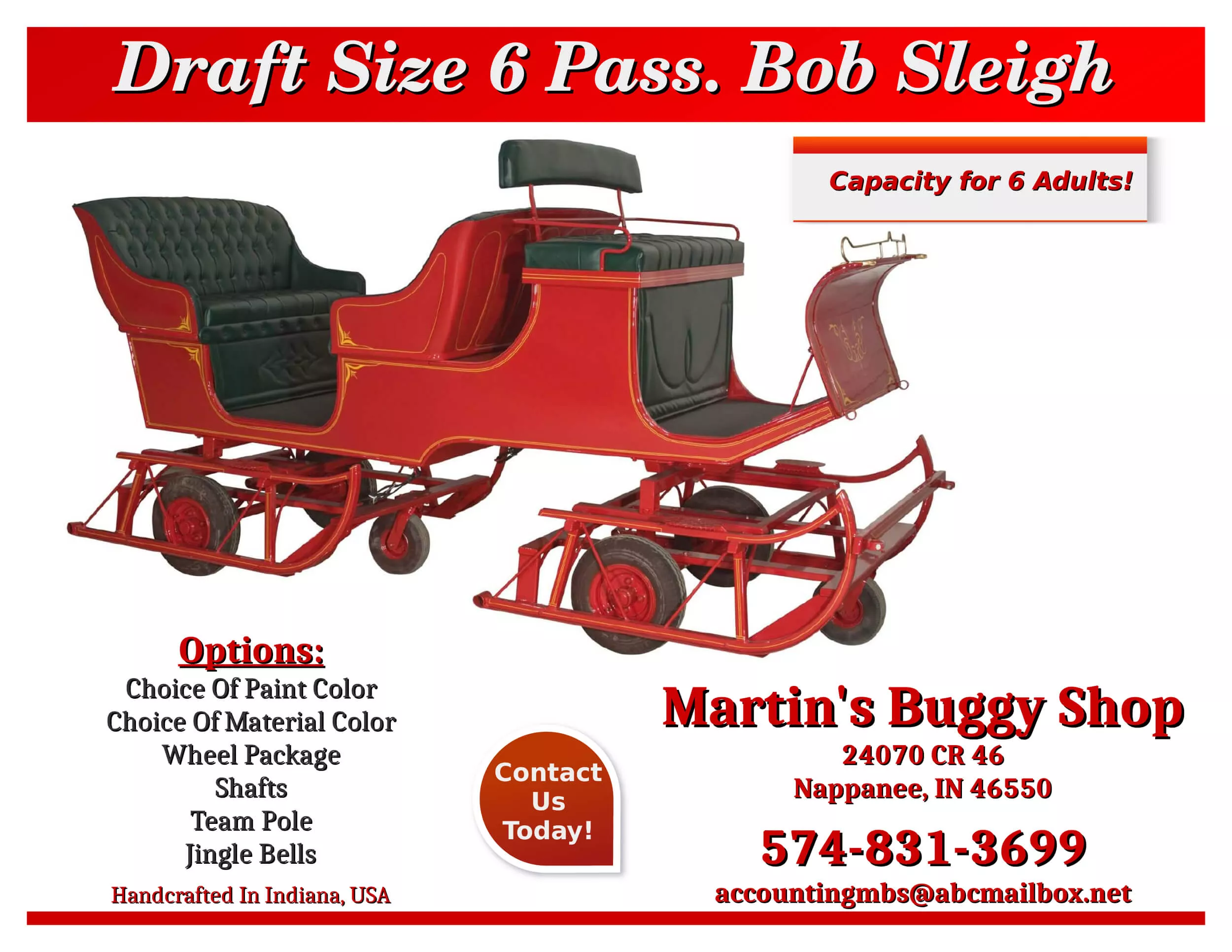 Martin’s Buggy Shop - Just Plain Business