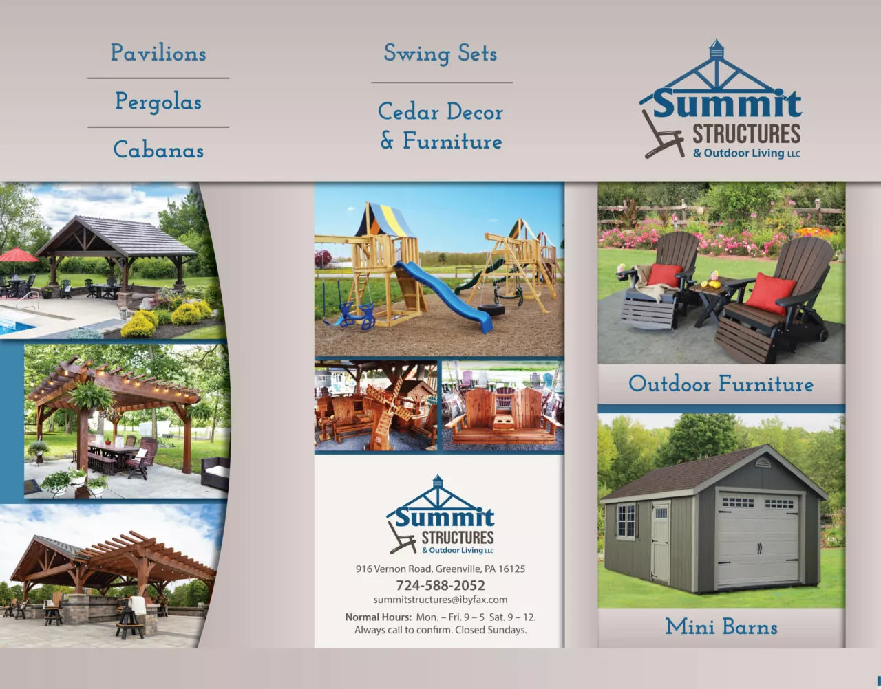 Summit Structures & Outdoor Living - Just Plain Business
