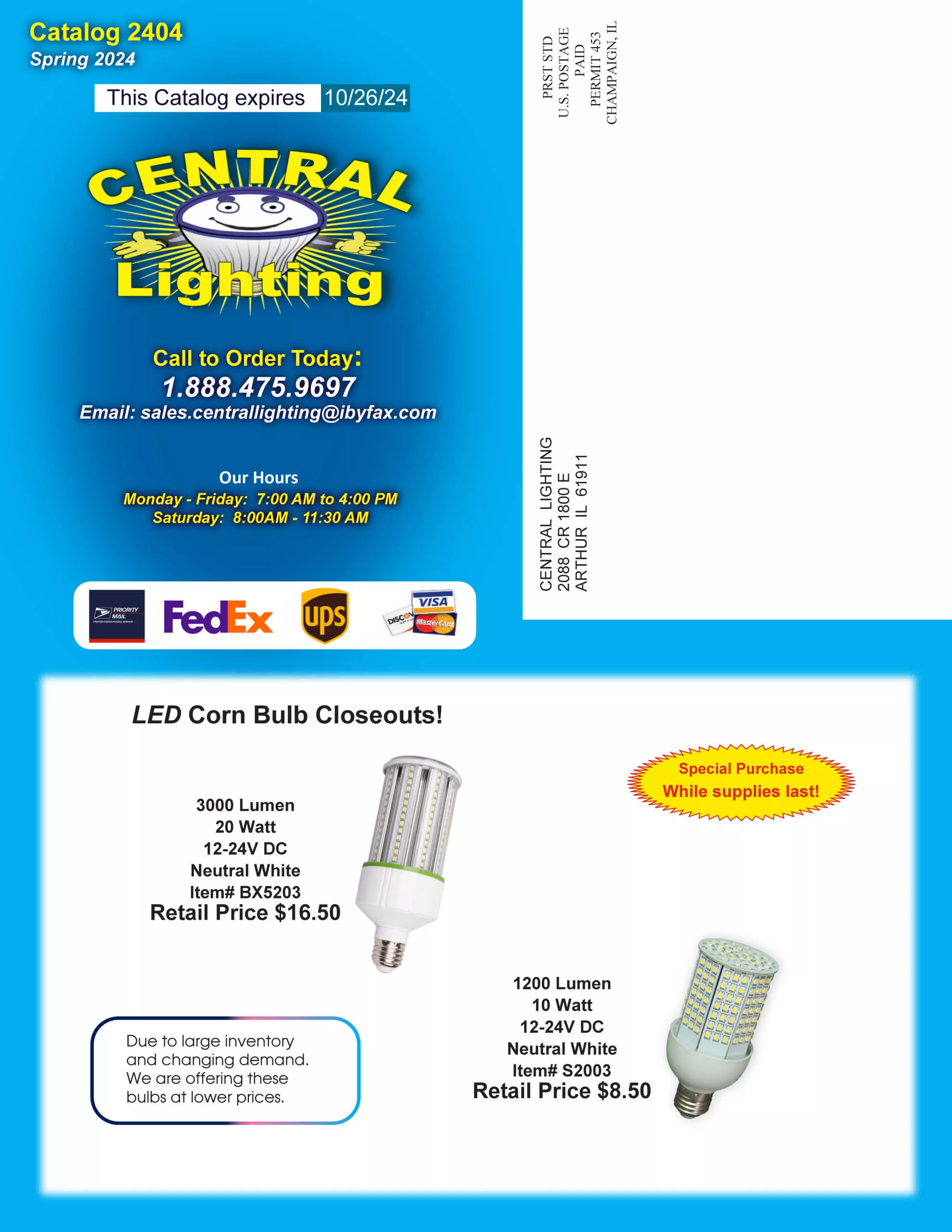 Central Lighting - Just Plain Business