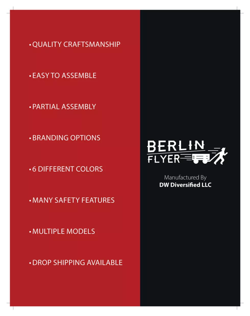 Berlin Flyer Wagons - Just Plain Business