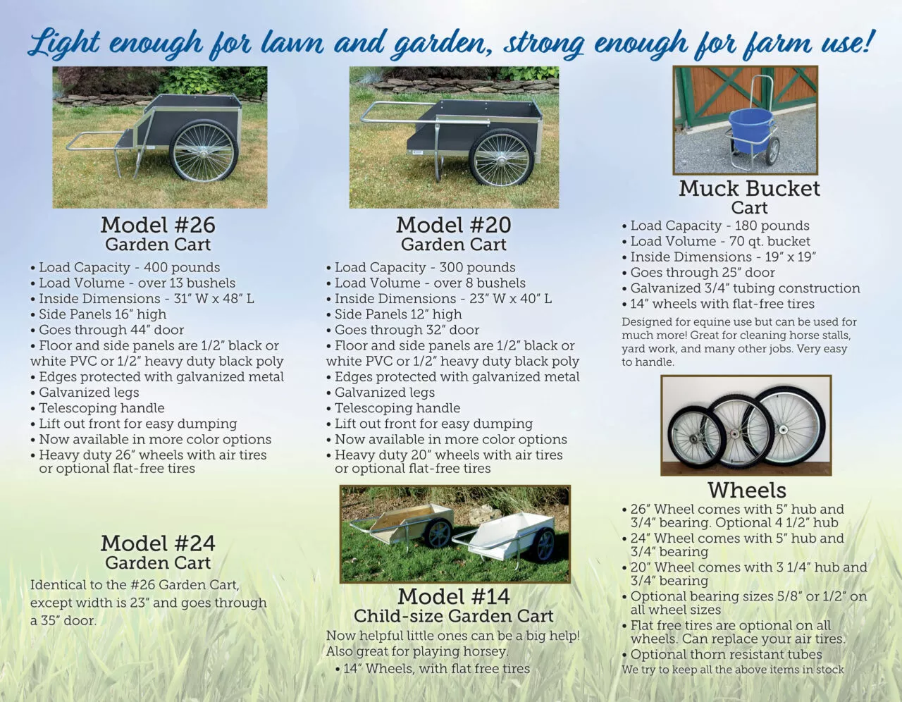 Conestoga Farm Carts - Just Plain Business