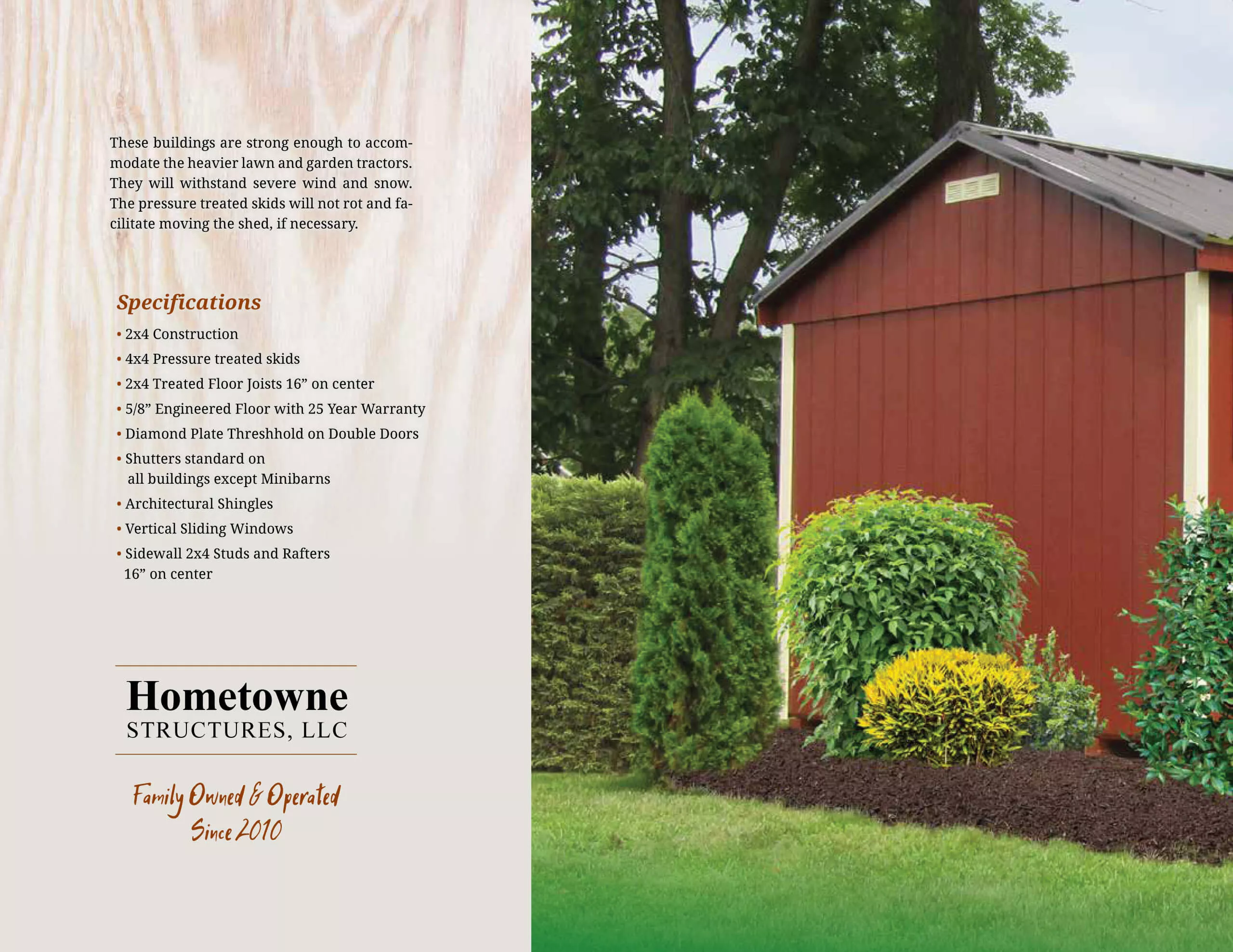 Hometowne Structures LLC - Just Plain Business