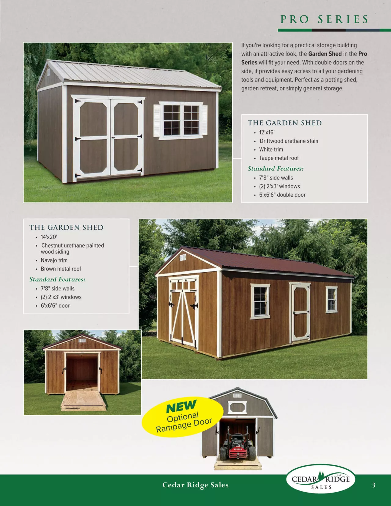 Cedar Ridge Sales - Just Plain Business