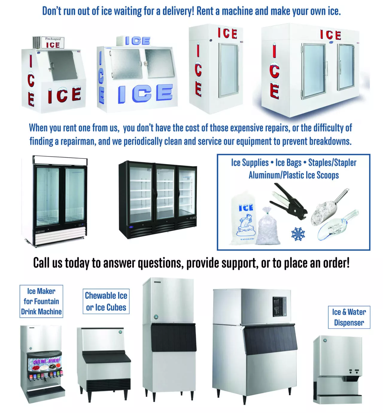 Arctic Ice Equipment Rental - Just Plain Business