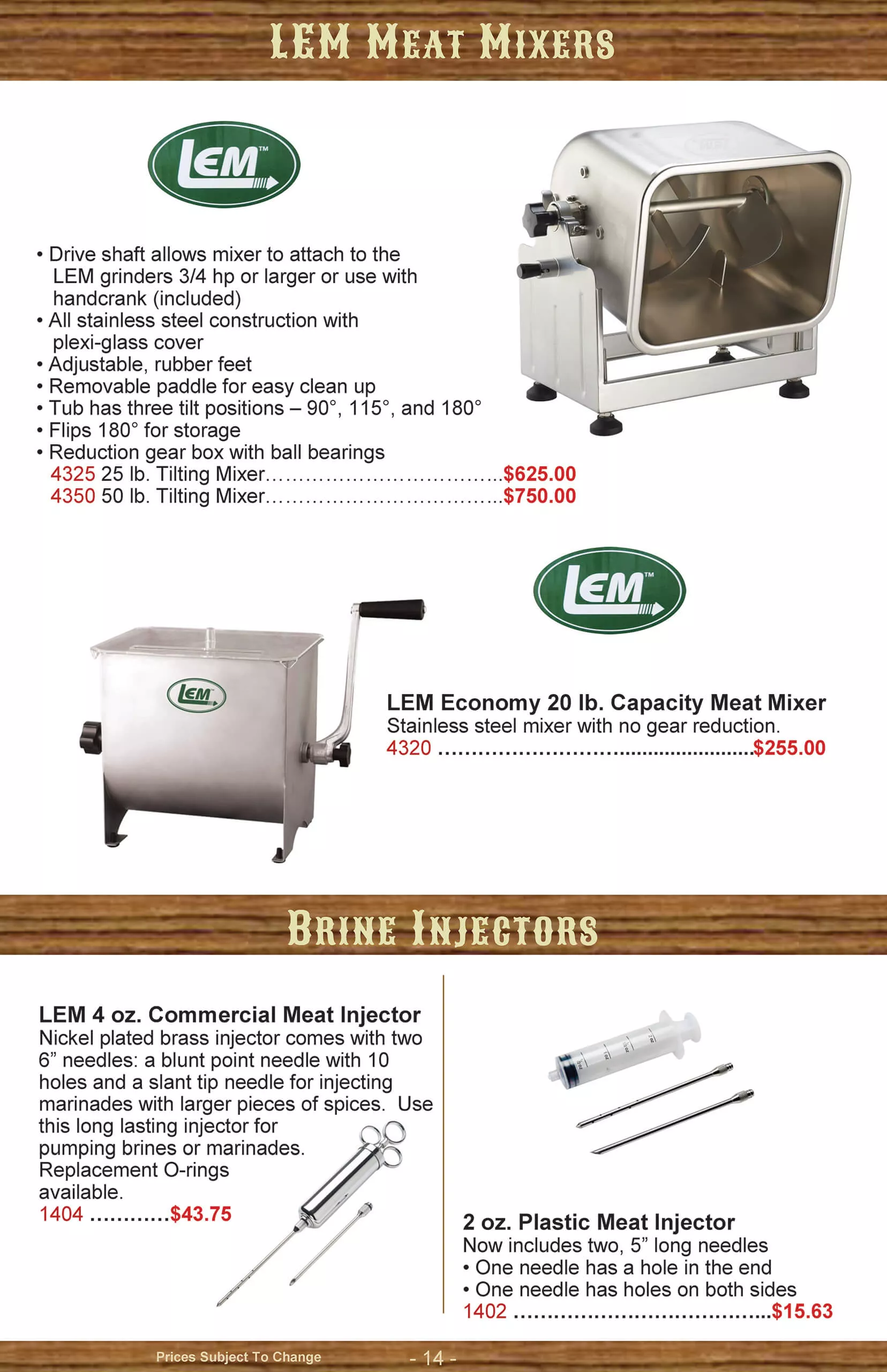 Prairie Butchering Supplies - Just Plain Business
