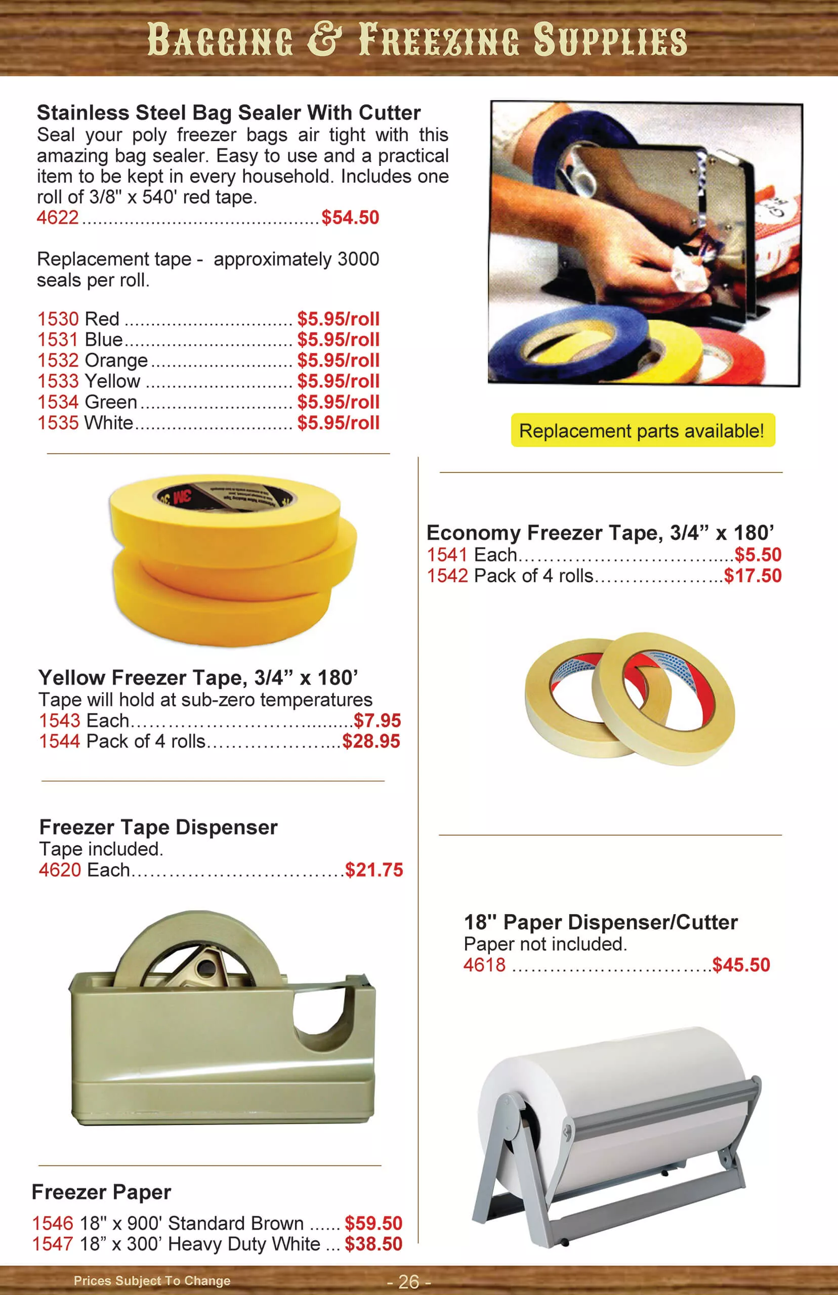 Prairie Butchering Supplies - Just Plain Business
