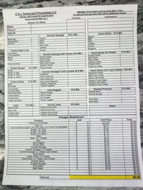 E & L Farms Meat Processing - Just Plain Business