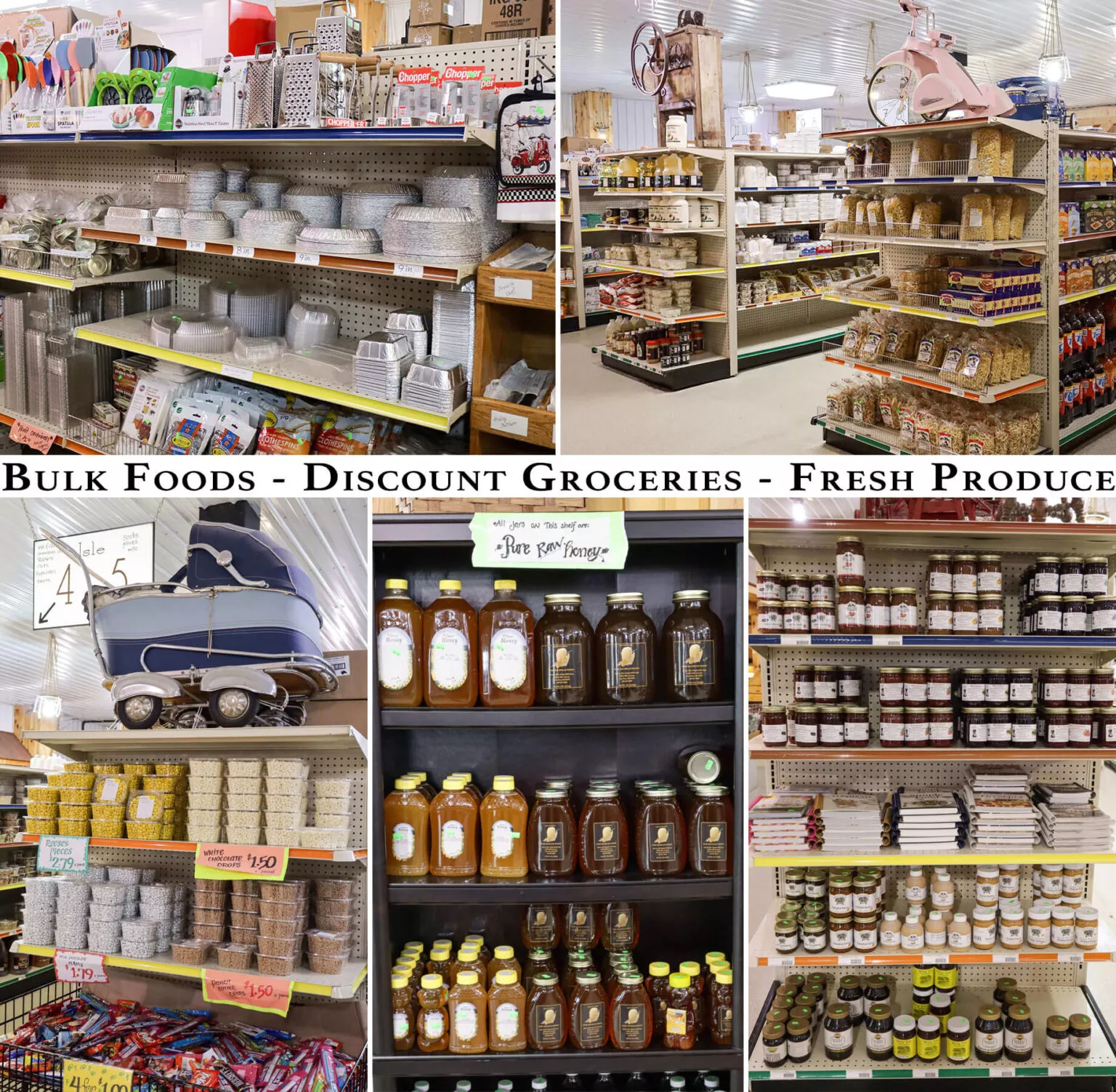 Bloomingdale Bulk Foods Bent-N-Dent Groceries - Just Plain Business