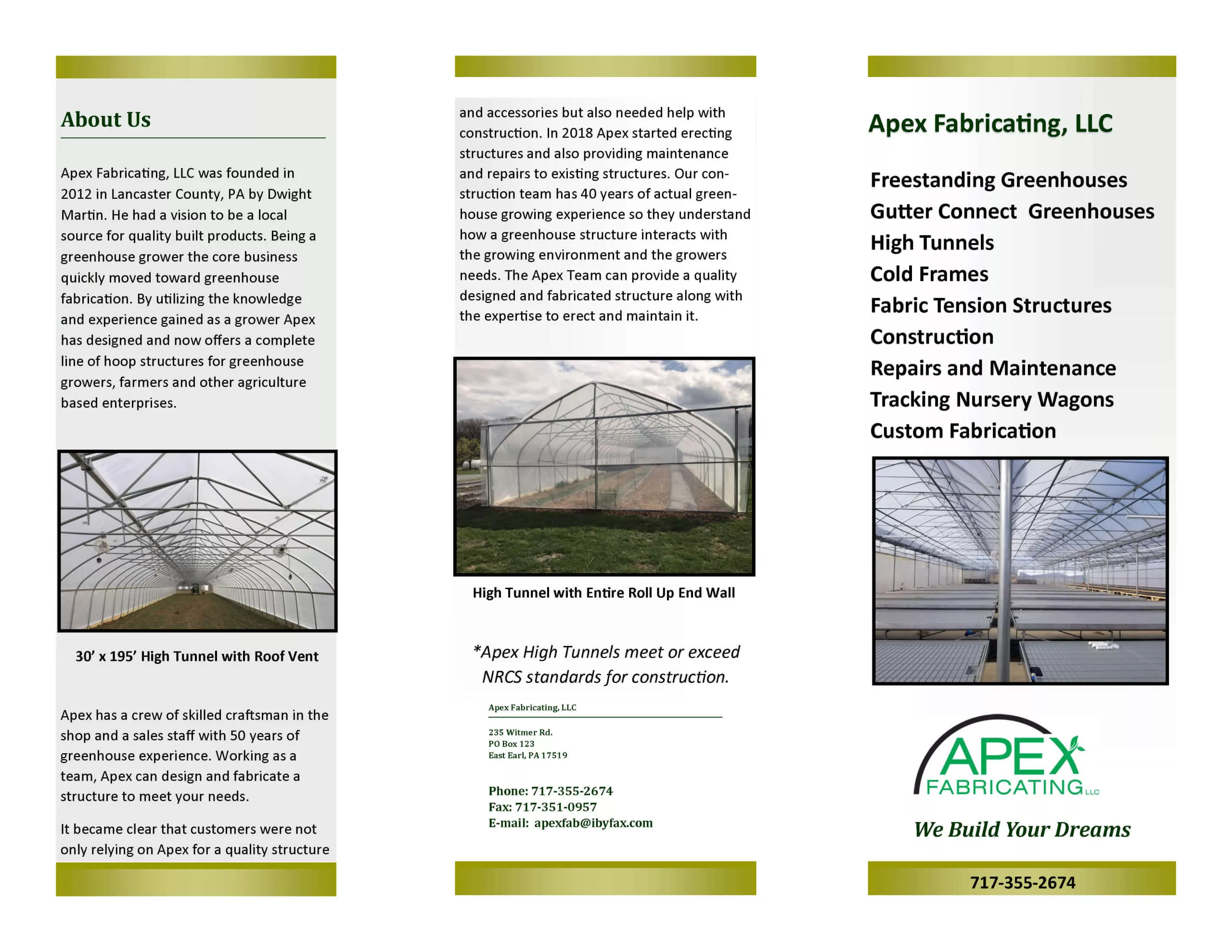 Apex Fabricating - Just Plain Business